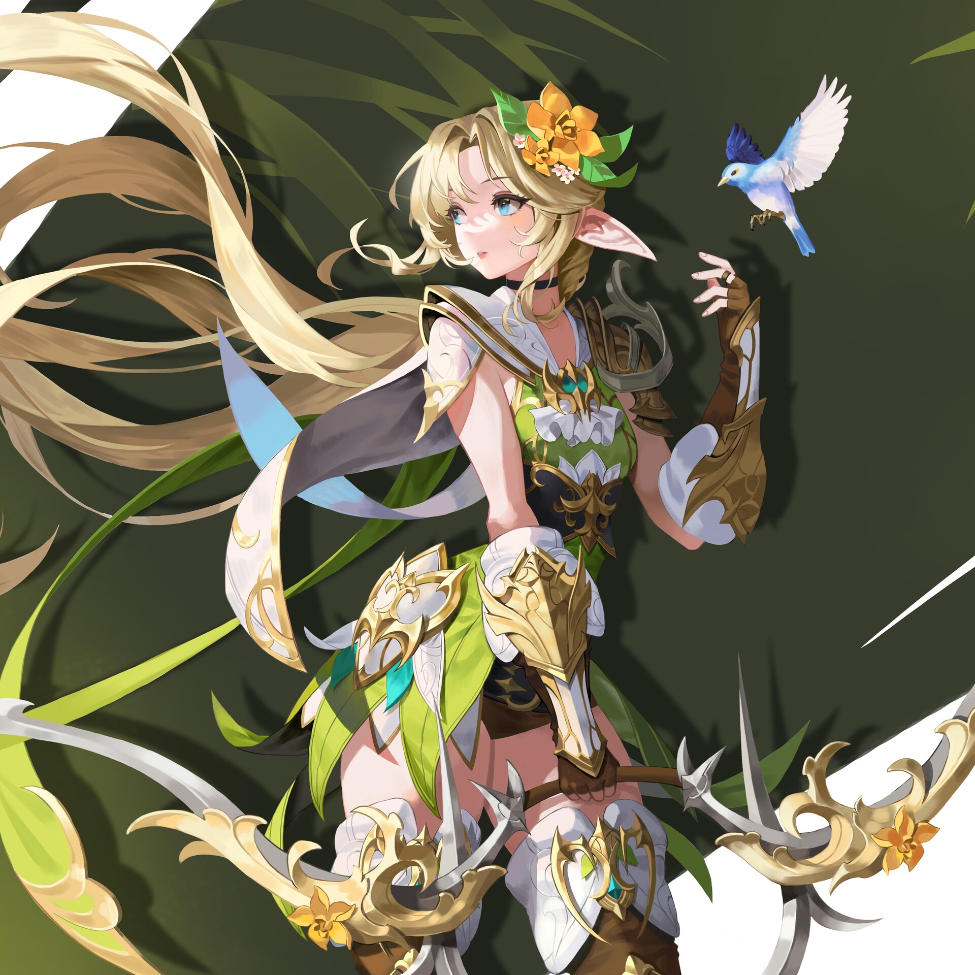 ArtStation - elf archer