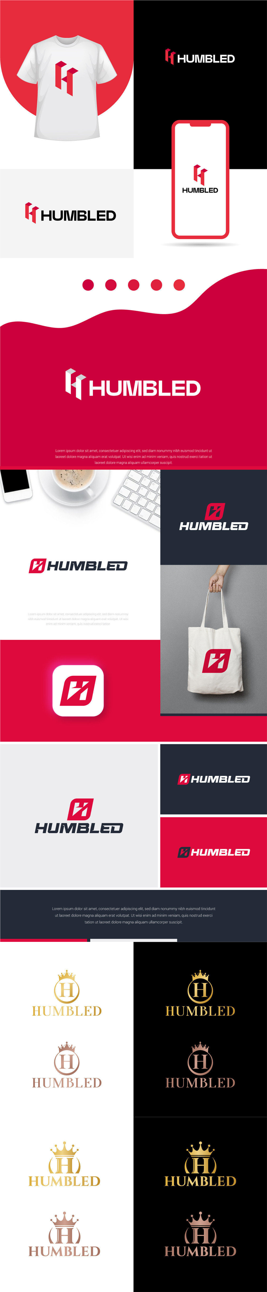 ArtStation - Humbled Logo Concept | Brand Logo Designs