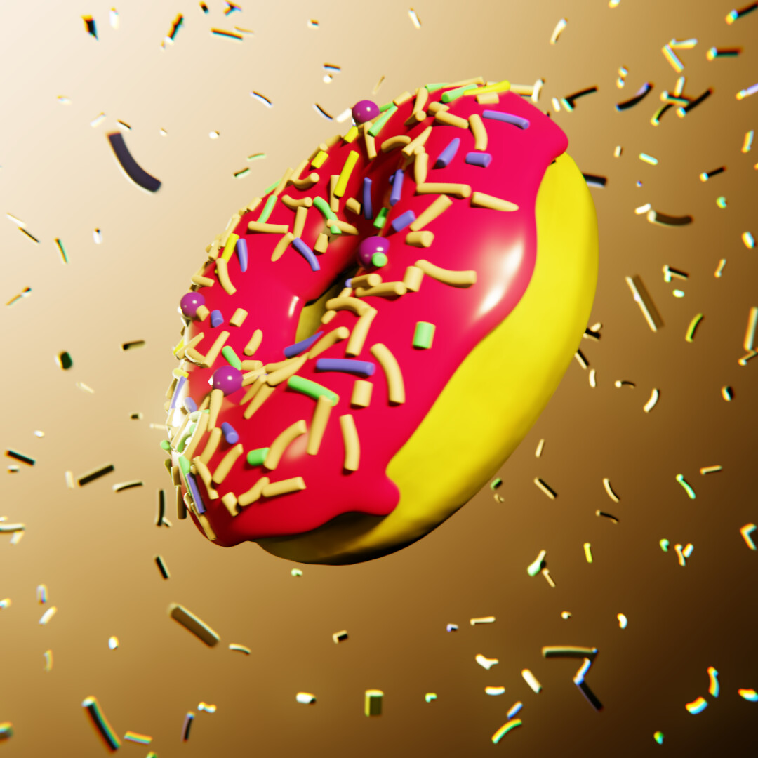ArtStation - Blender Donut ;)