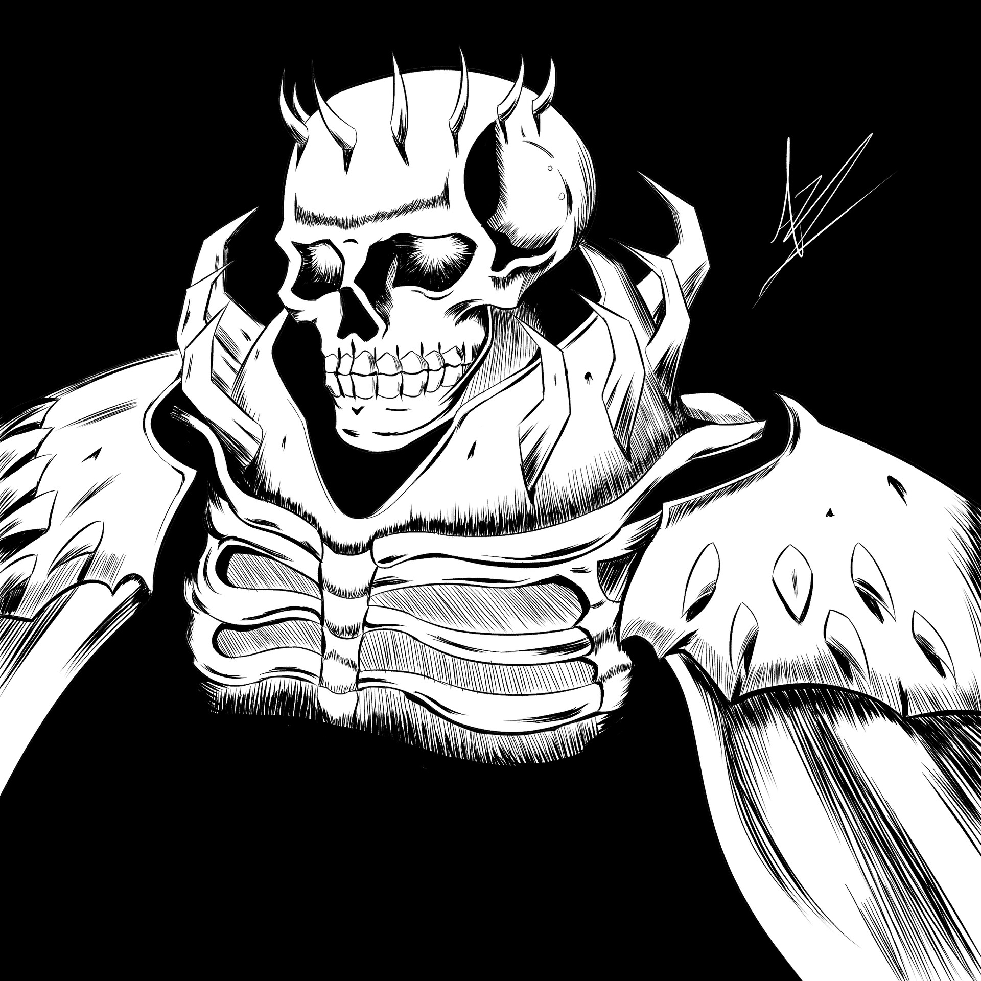 ArtStation - Berserk Skull knight fanart