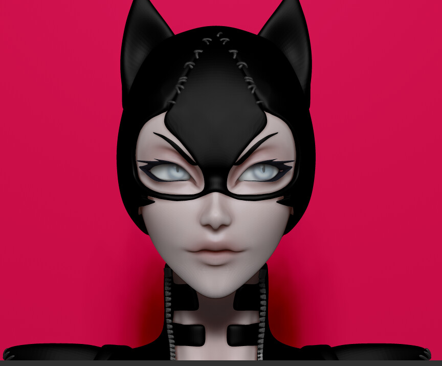 ArtStation - 3D Cat Girl ZBrush