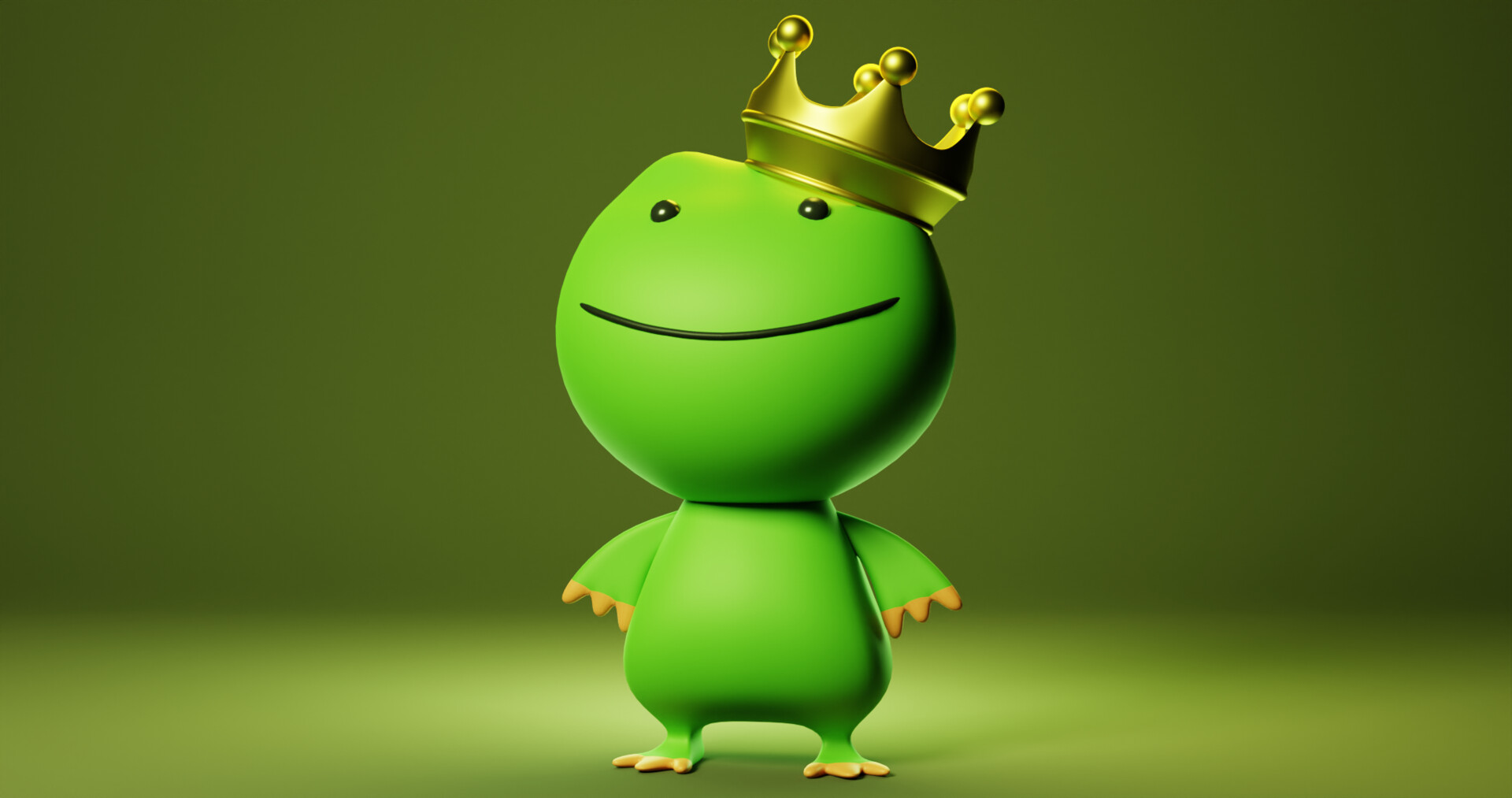 ArtStation - 3d Funny Frog