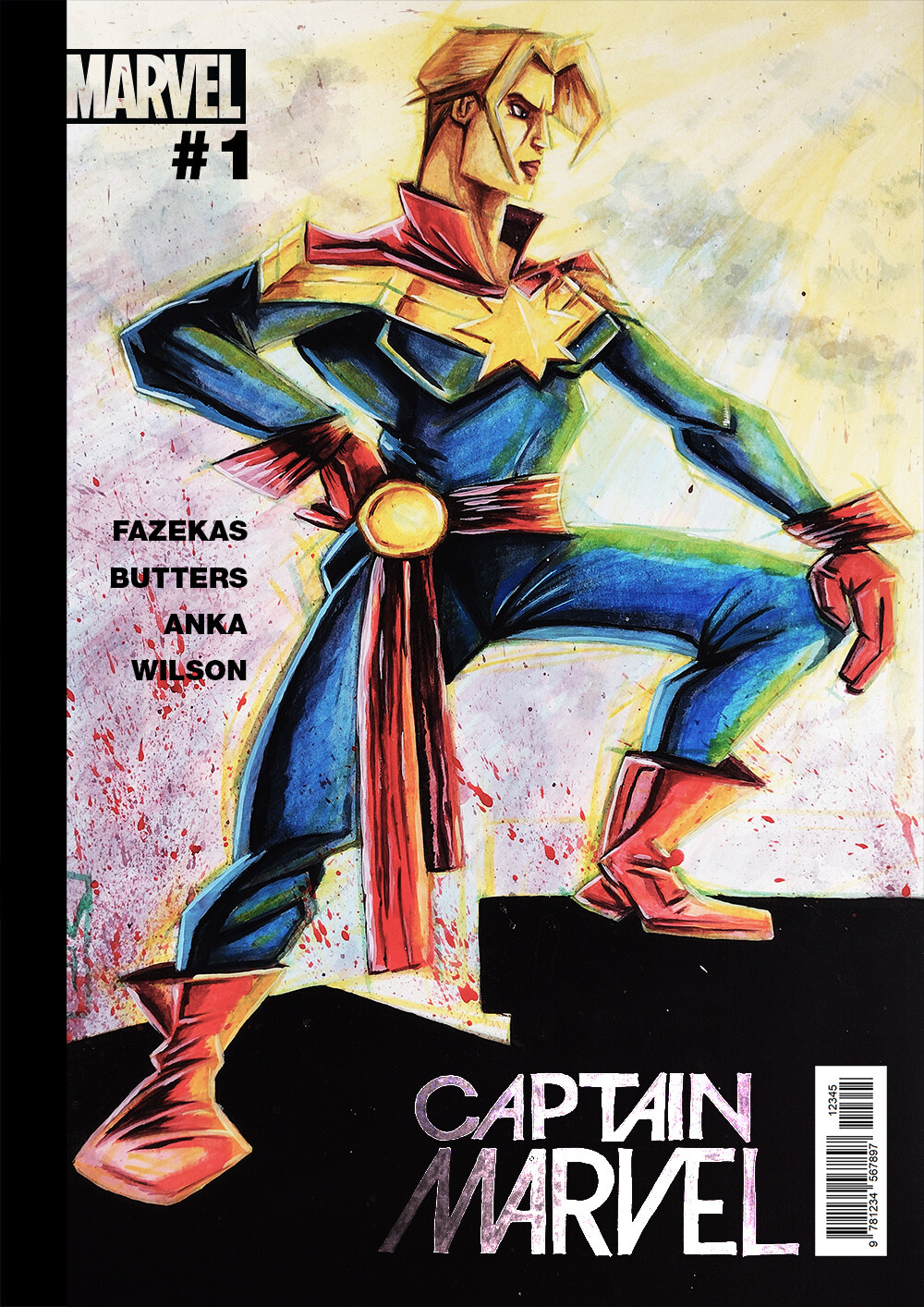 ArtStation - Comic Book Covers -- Traditional Painting