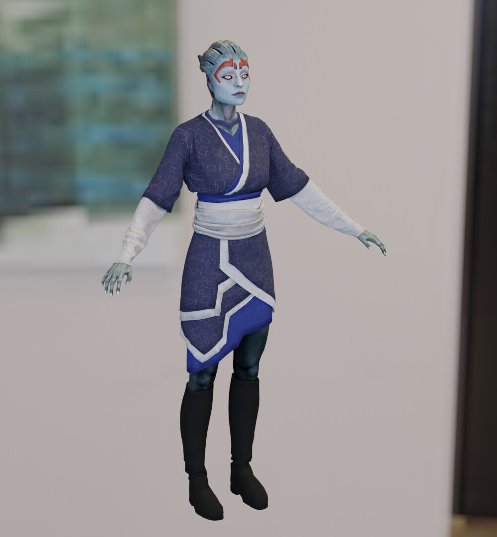 ArtStation - New outfit for Samara