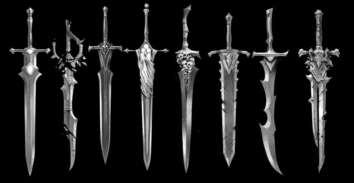 ArtStation - Sorsha sword Ideas
