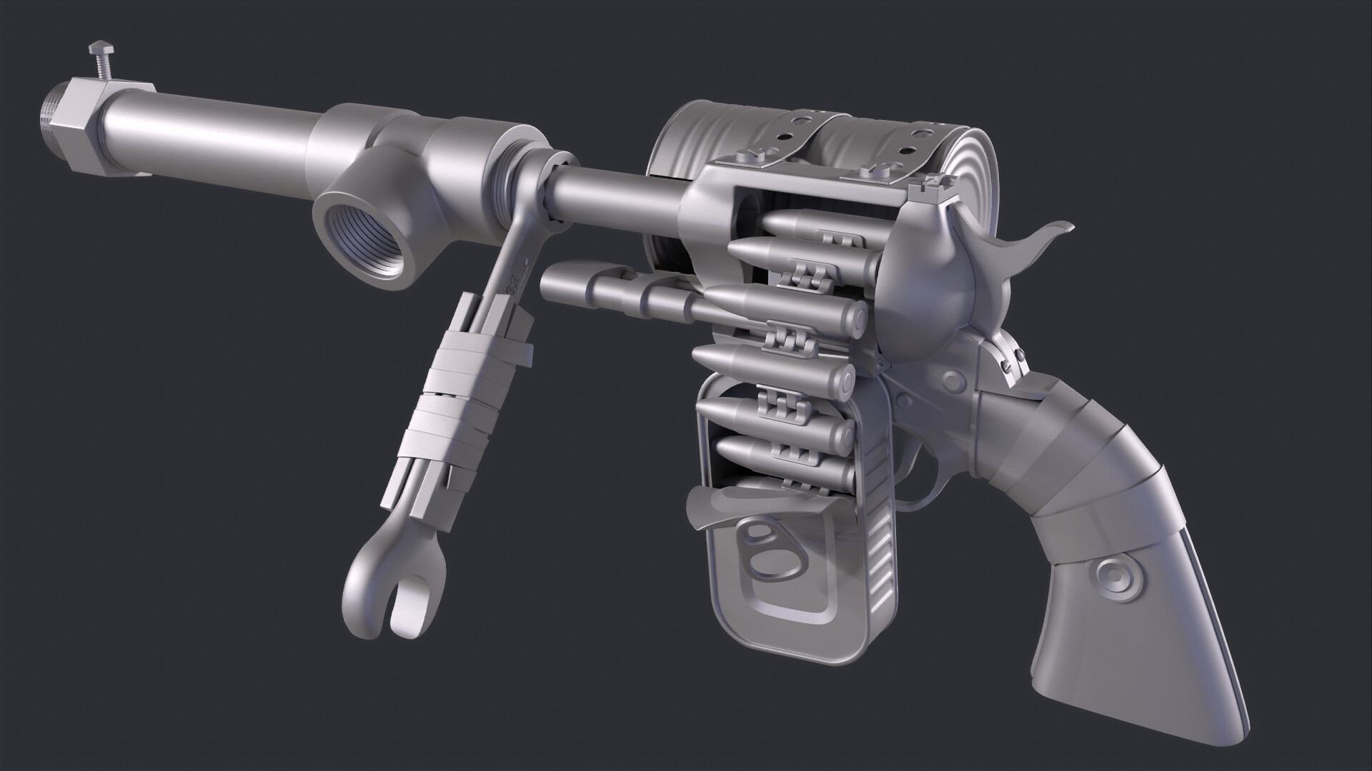 Simon Dore - Post Apocalyptic Weapon Concept (2011)