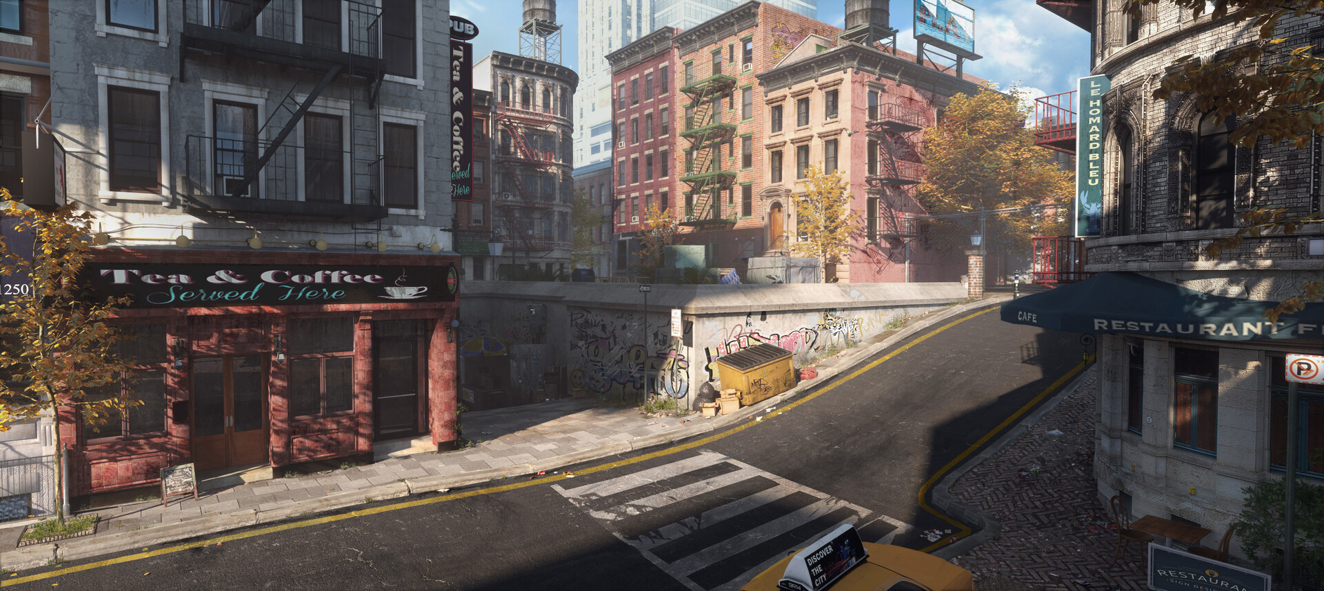 ArtStation - New York Street