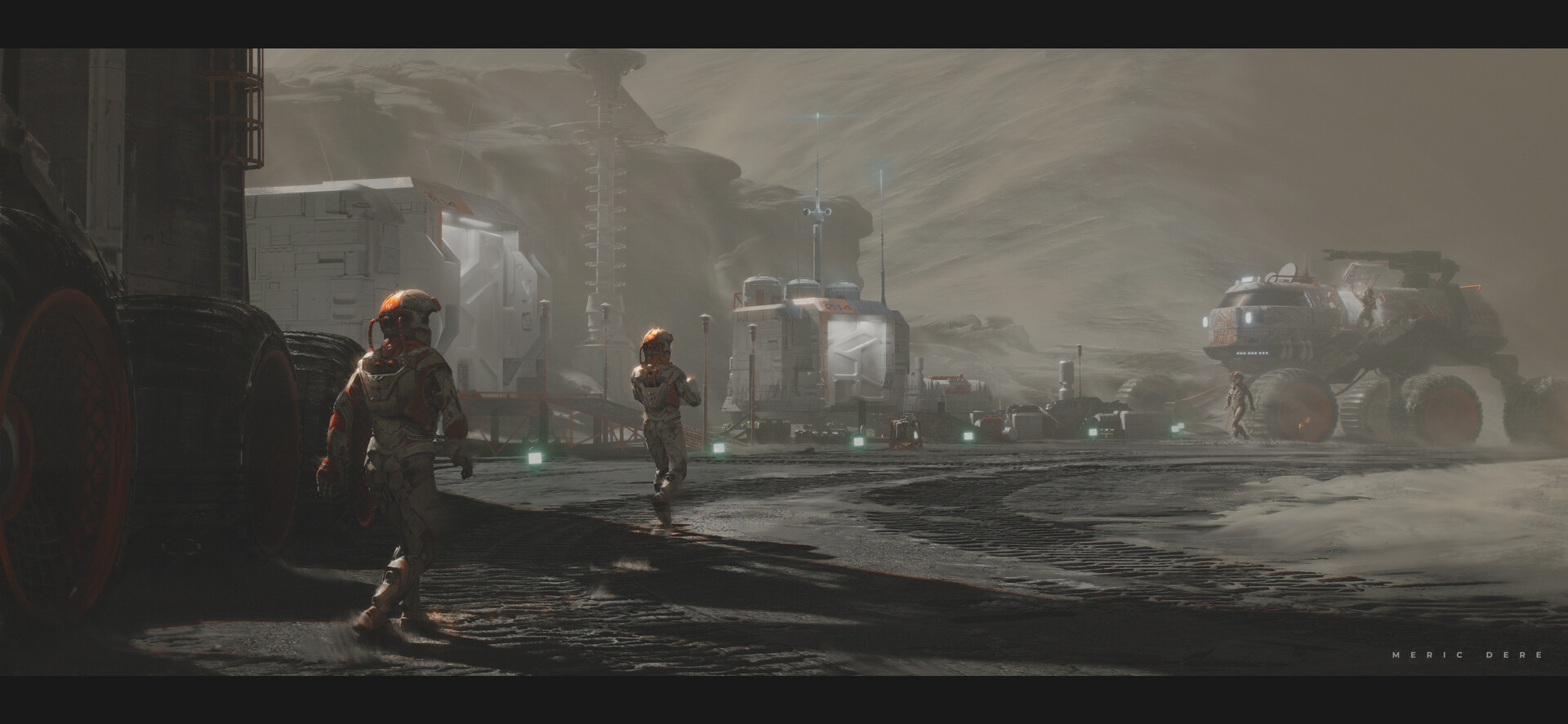 ArtStation - Planet Maverick |Frame 2 | Arriving at Outpost 014