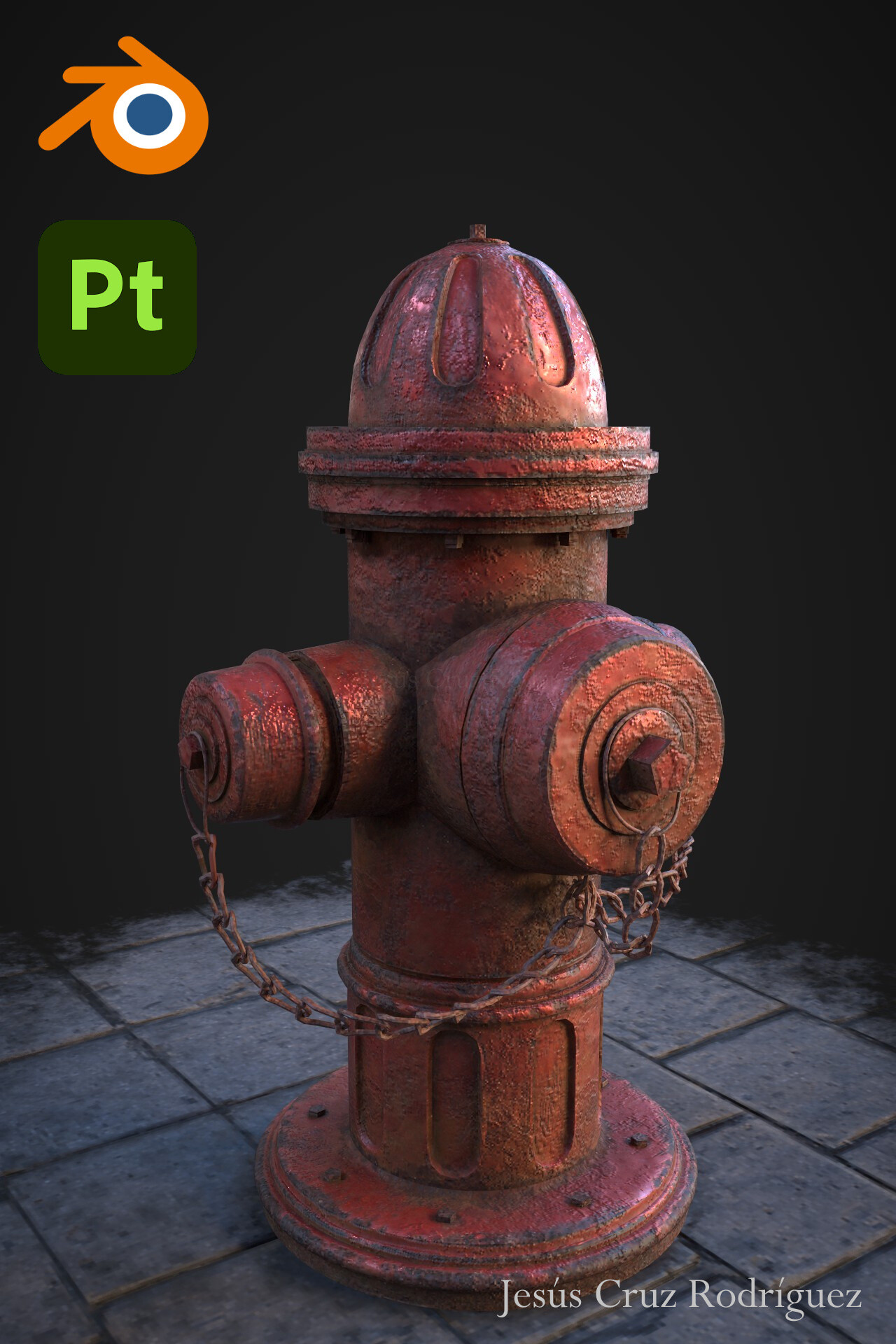ArtStation - Fire Hydrant Prop