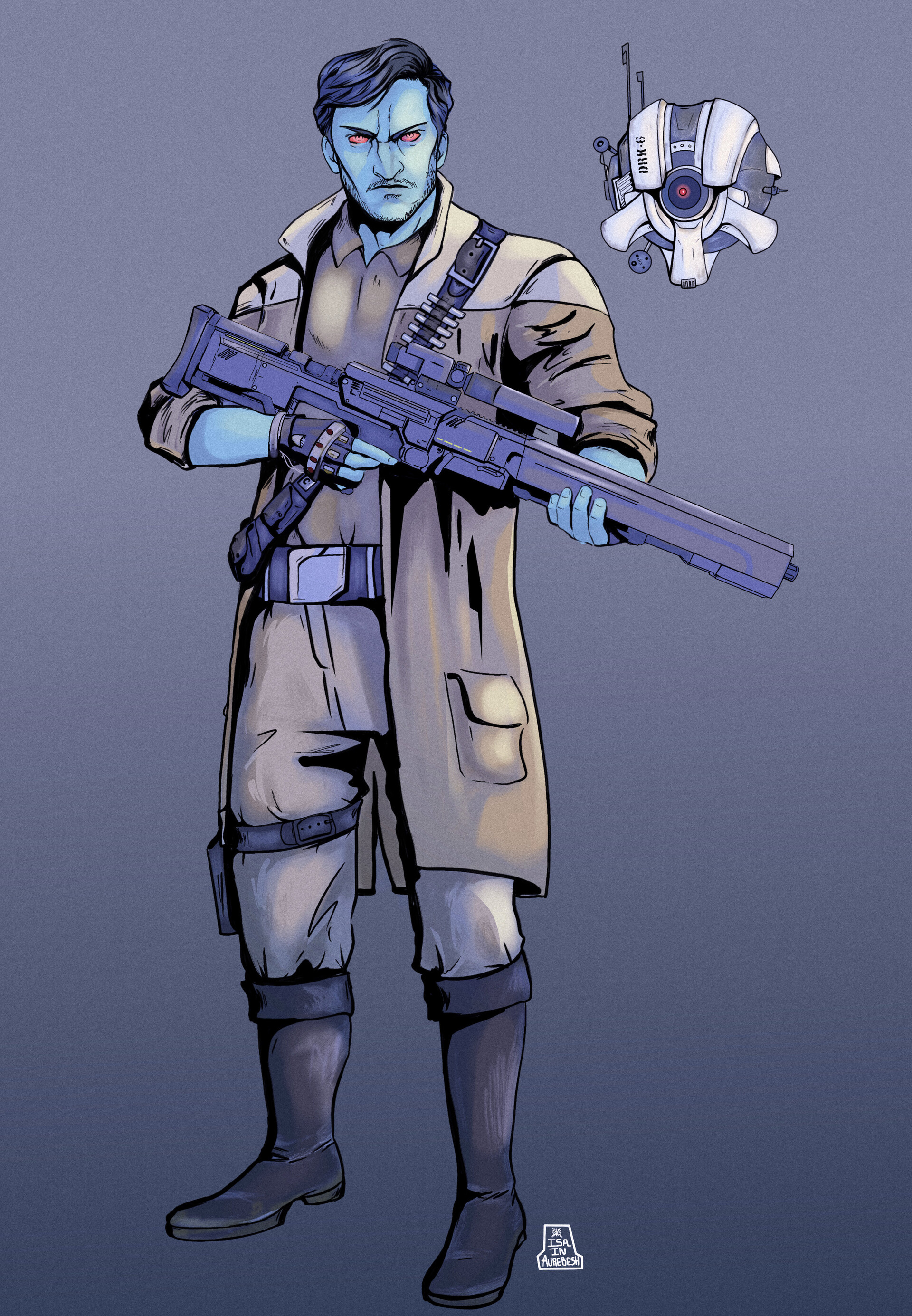 ArtStation - Chiss origional character