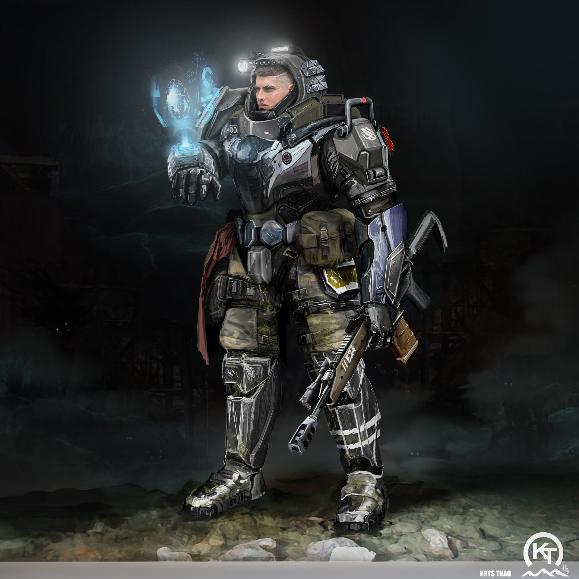 ArtStation - Hell Jumper Captain