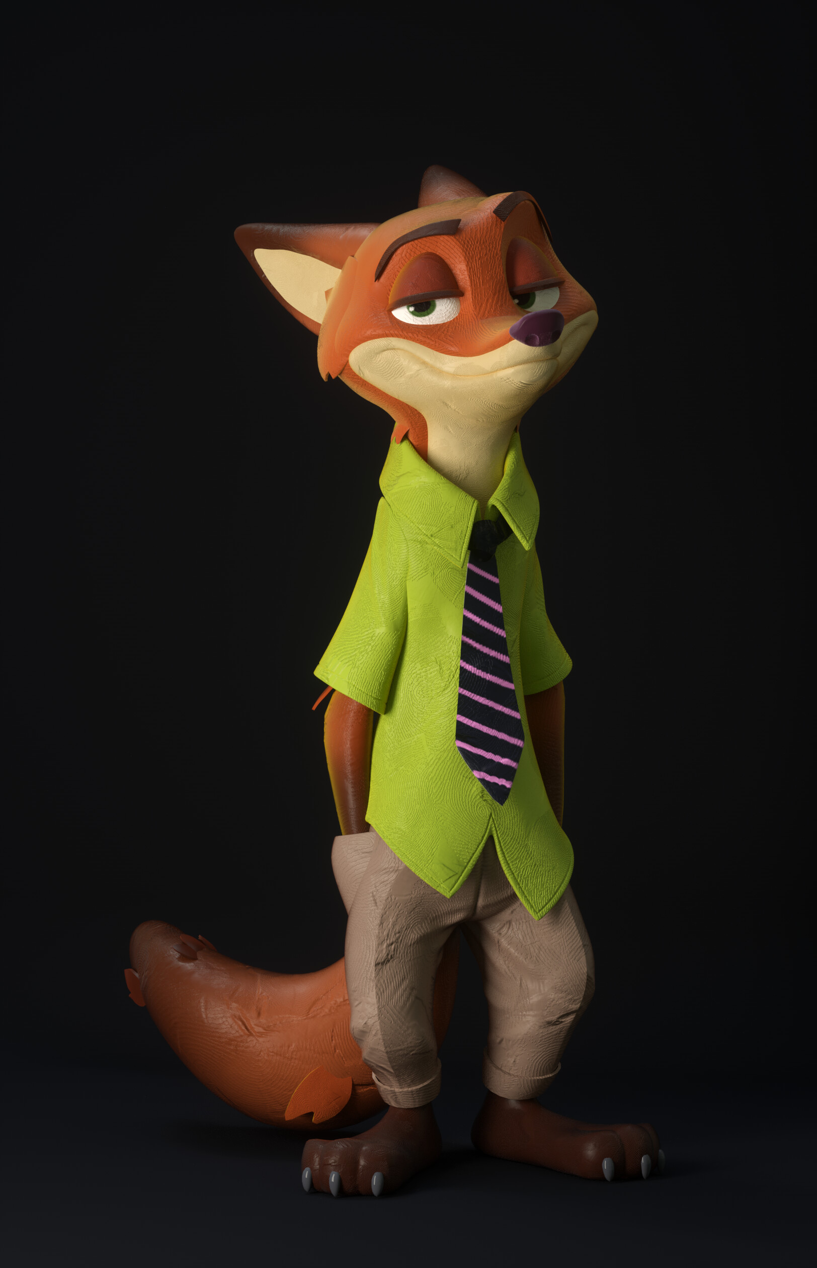 ArtStation - Zootopia—Nick