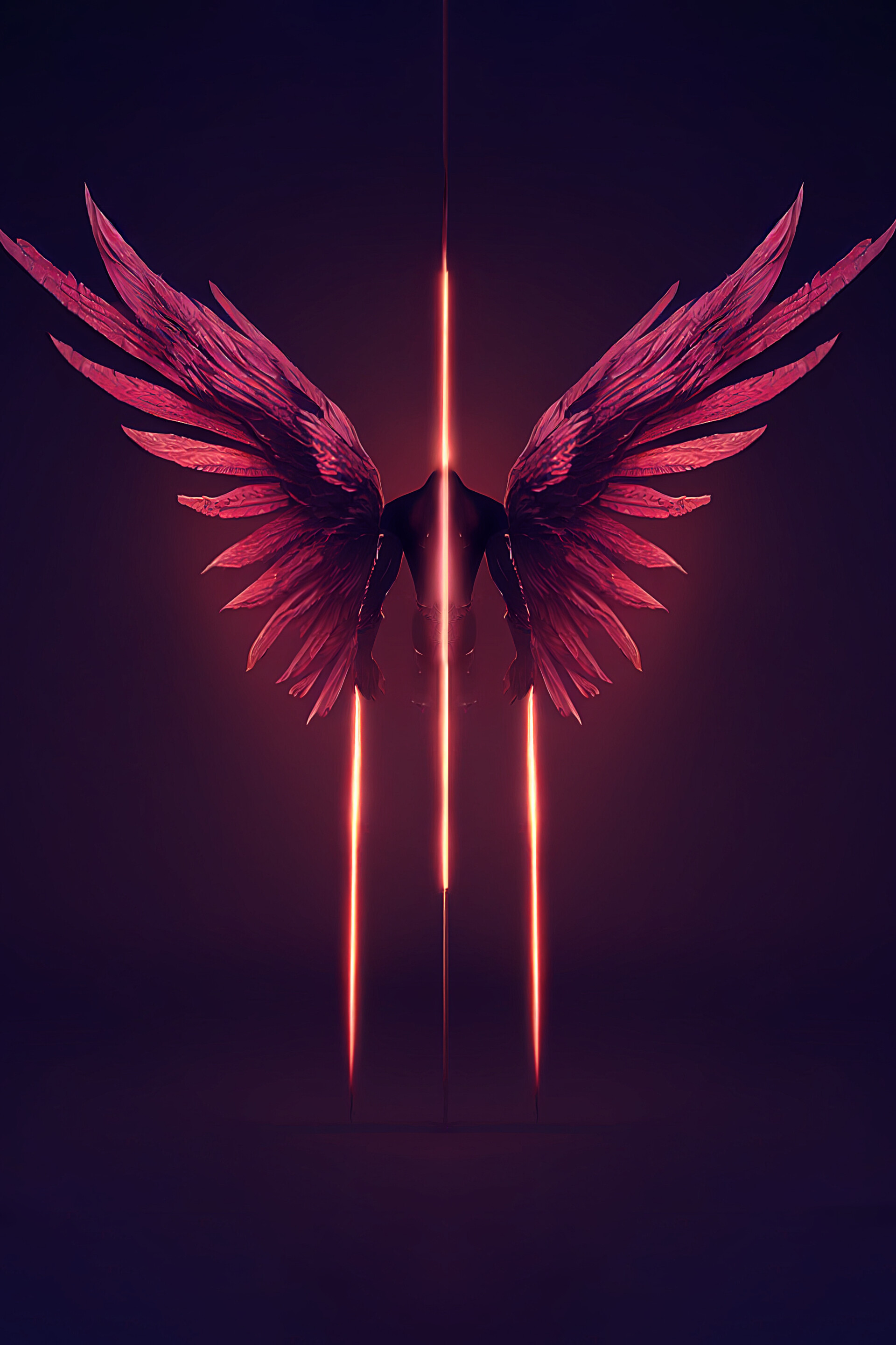 ArtStation - Abstract Angel Concept