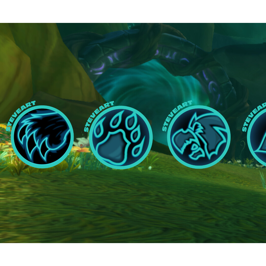 ArtStation - WoW icons