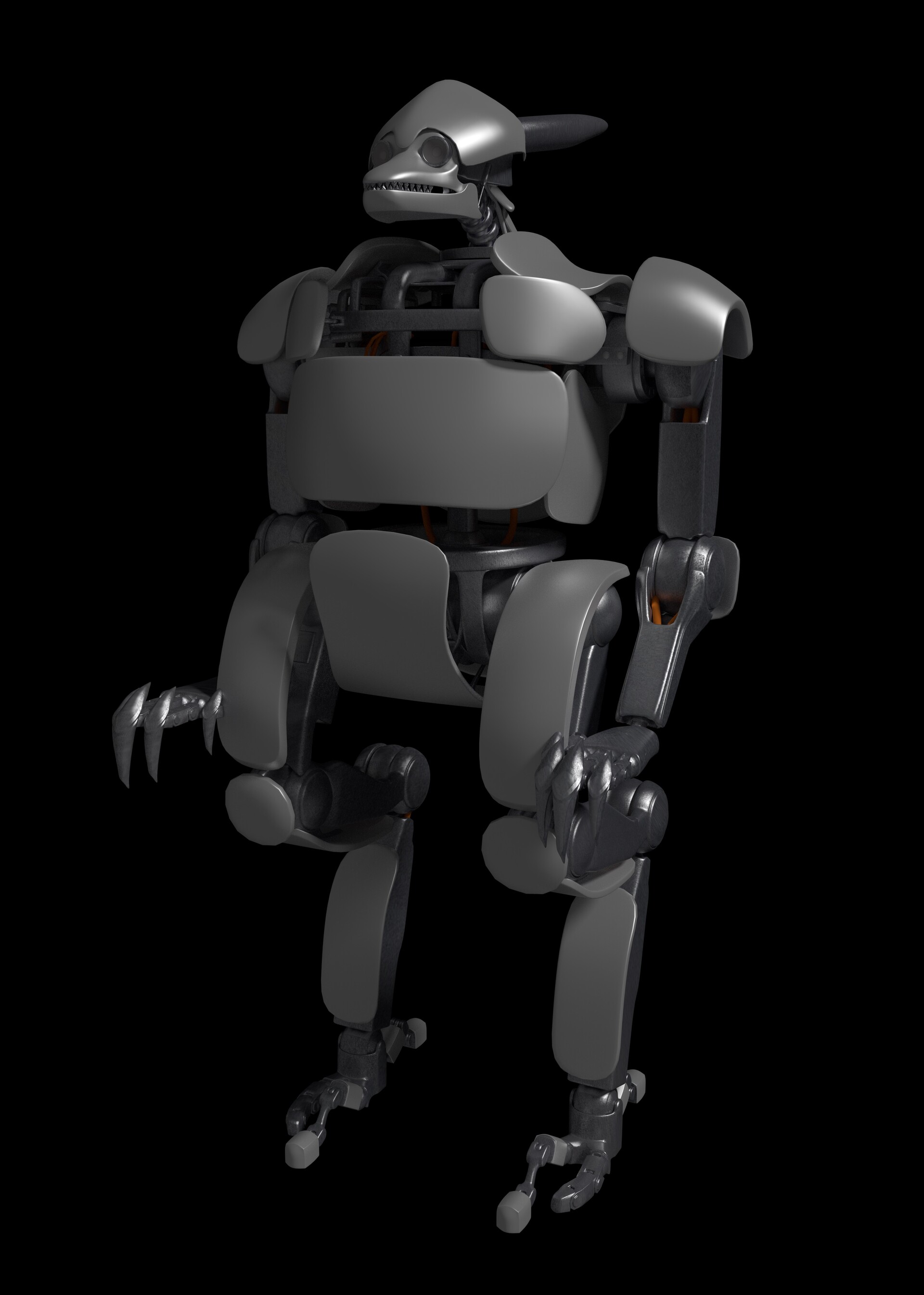 ArtStation - A bit reptile robot