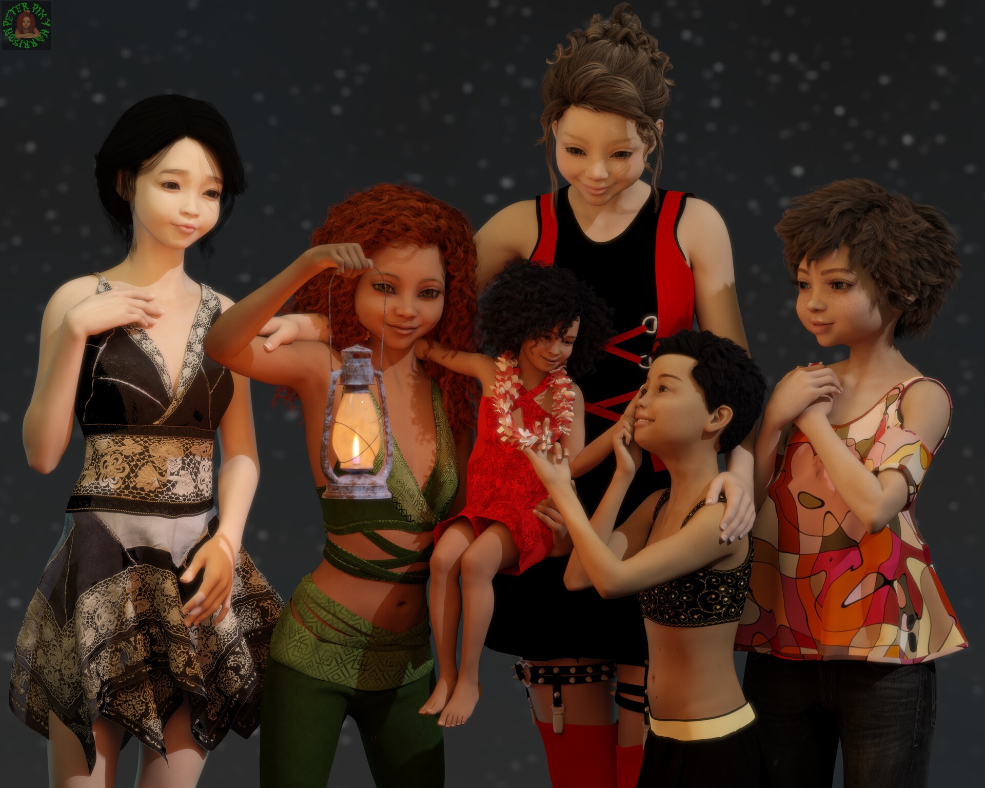 ArtStation - My Growing Family