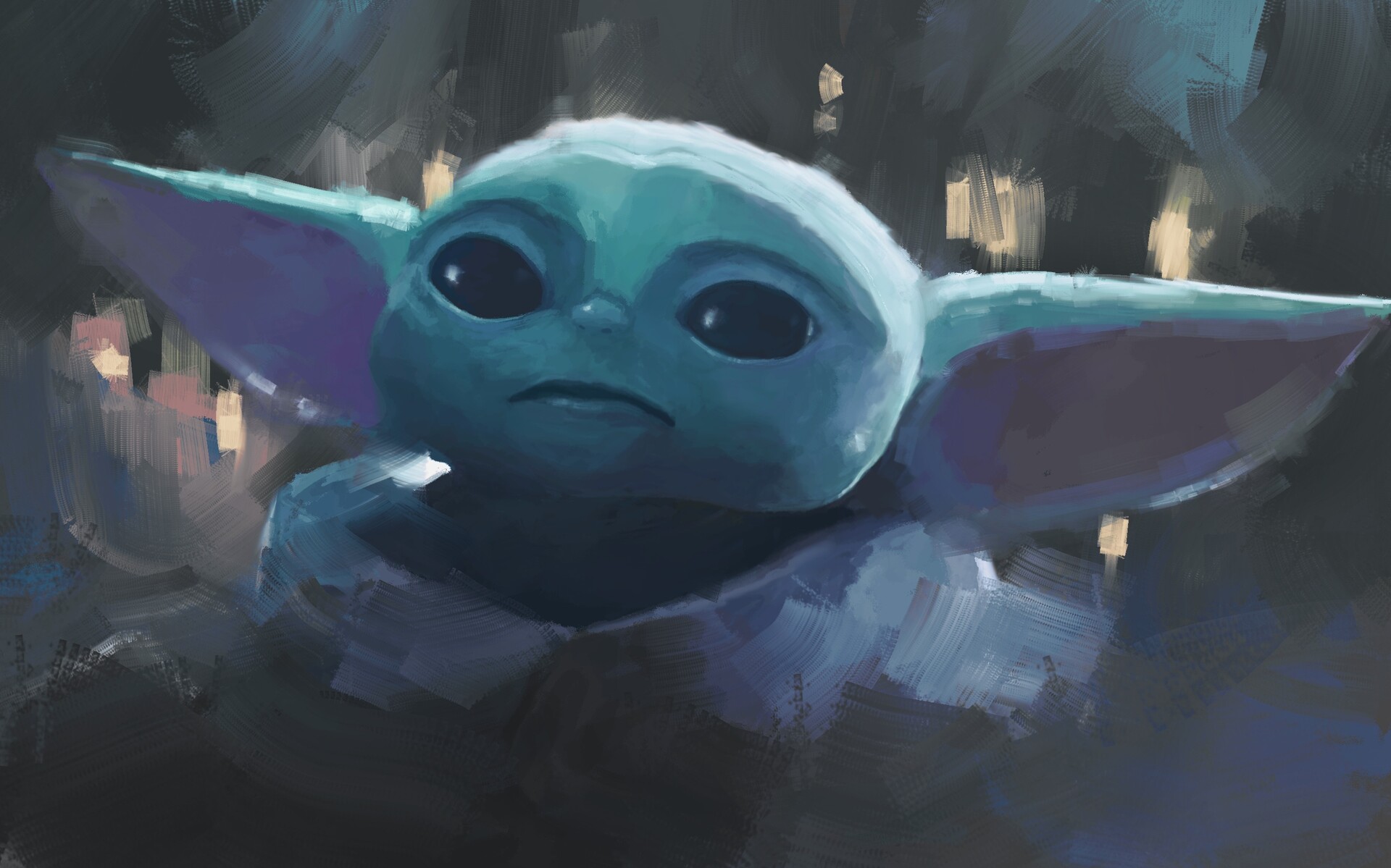 ArtStation - Grogu Study