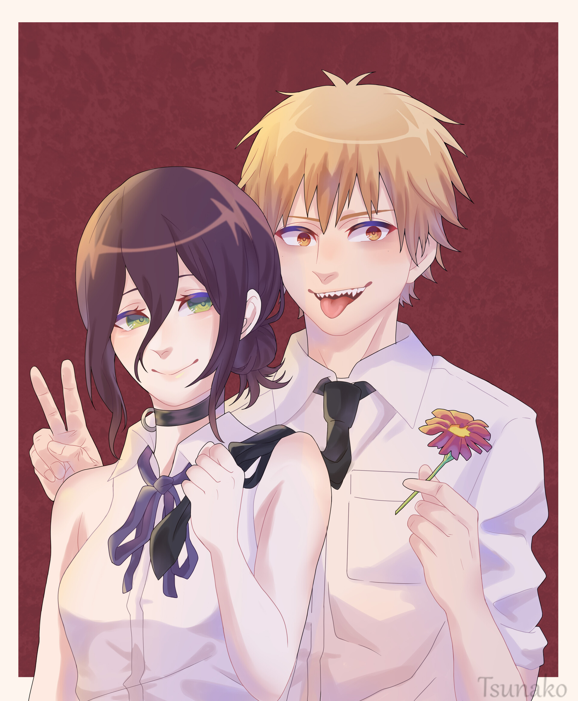 ArtStation - Chainsaw Man| Reze & Denji