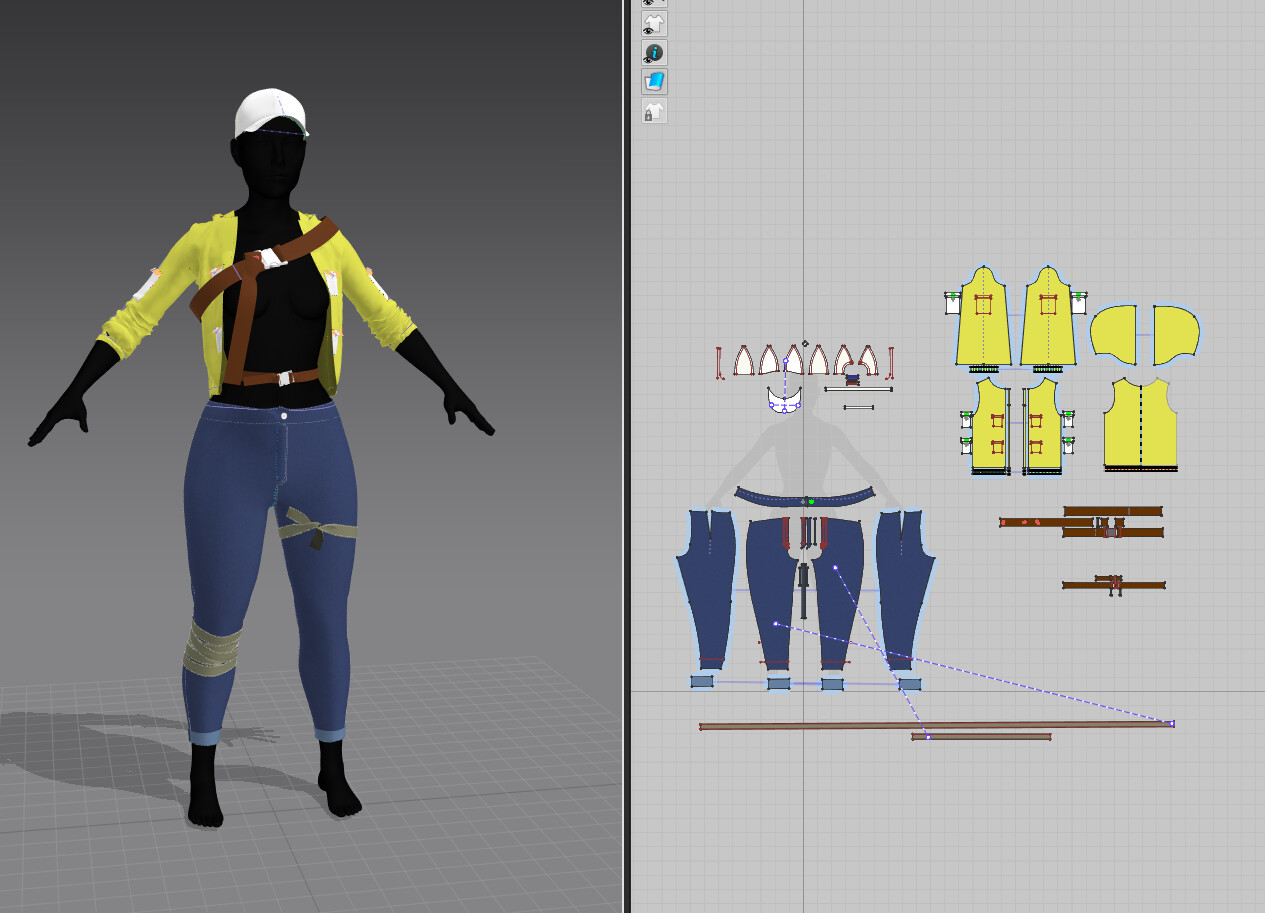 ArtStation - Marvelous Designer Dump