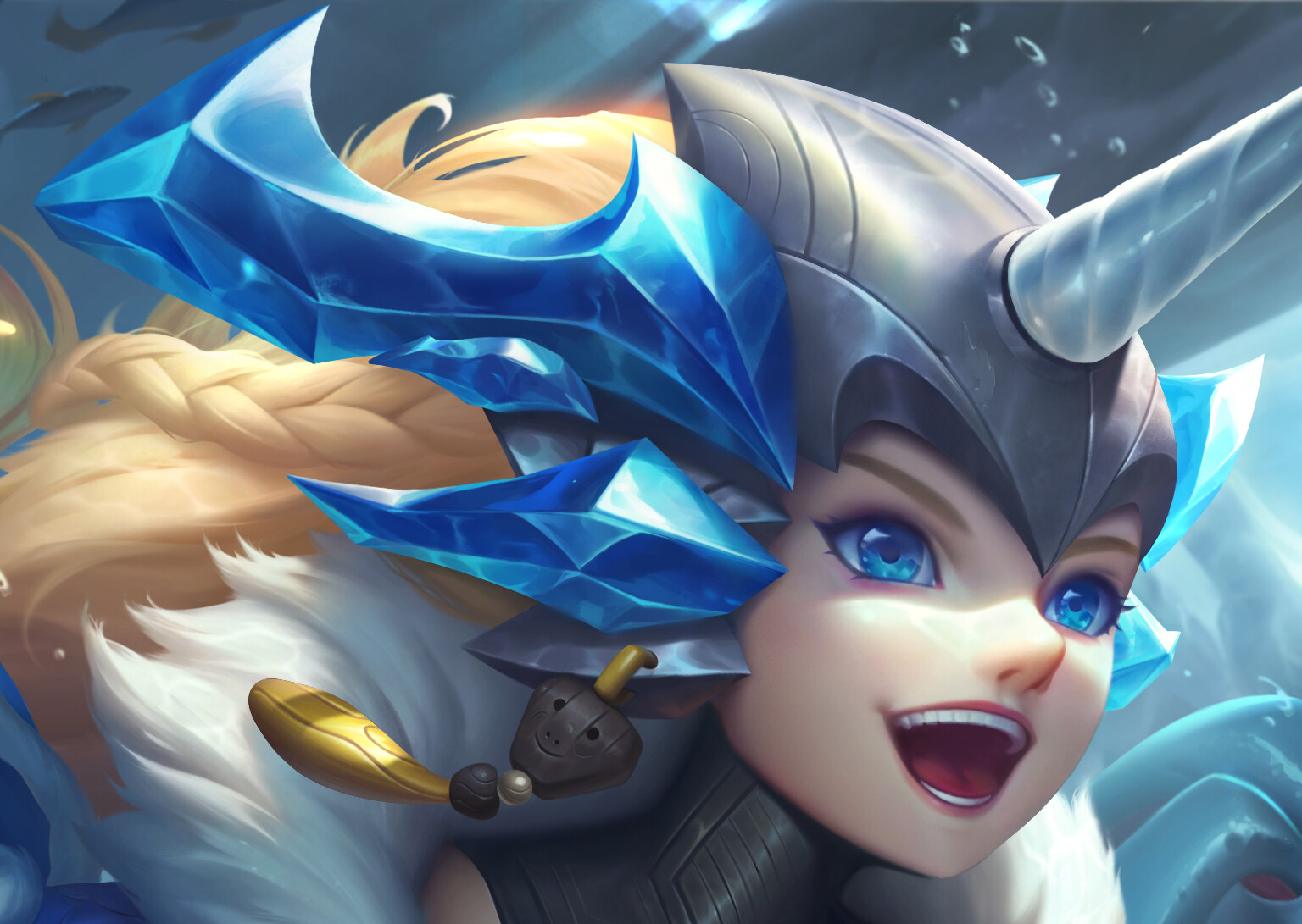 Erbelong - Ocean Song Nami&Fizz Fanart 海洋之歌娜美&菲兹 同人