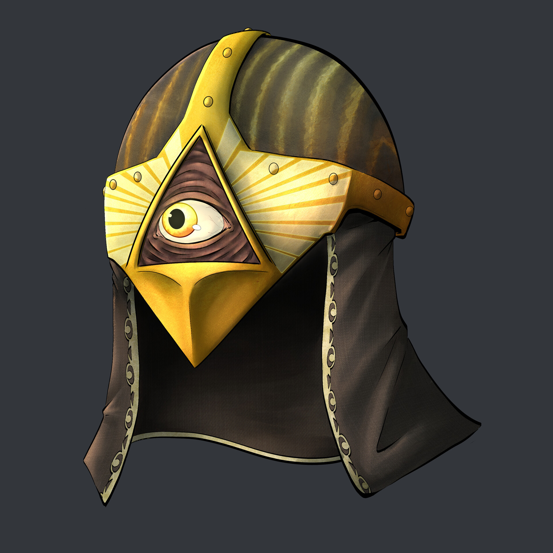 Richard Simpson - Helm of Scrying Item Design