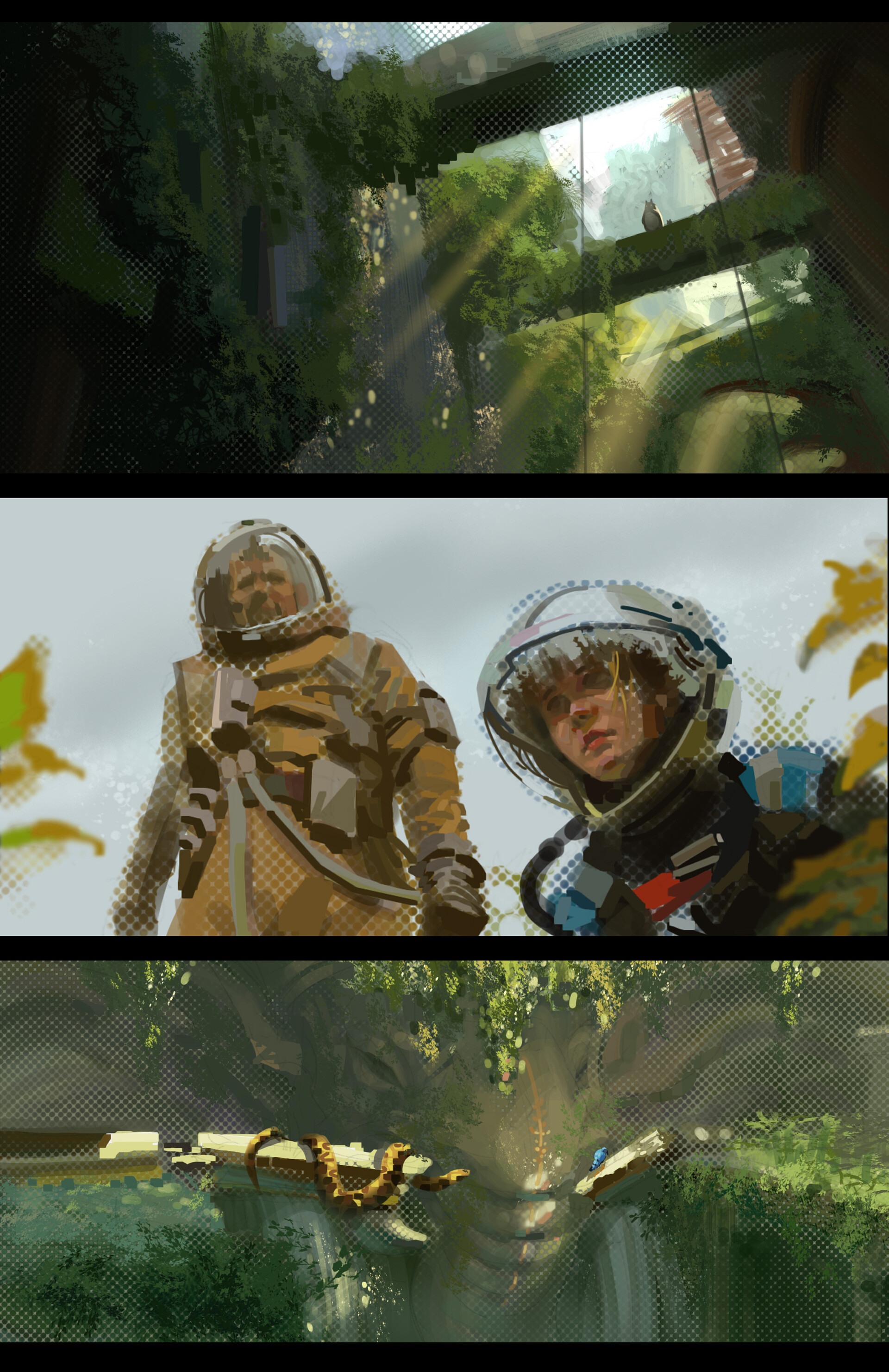 ArtStation - weekly studies 9-2