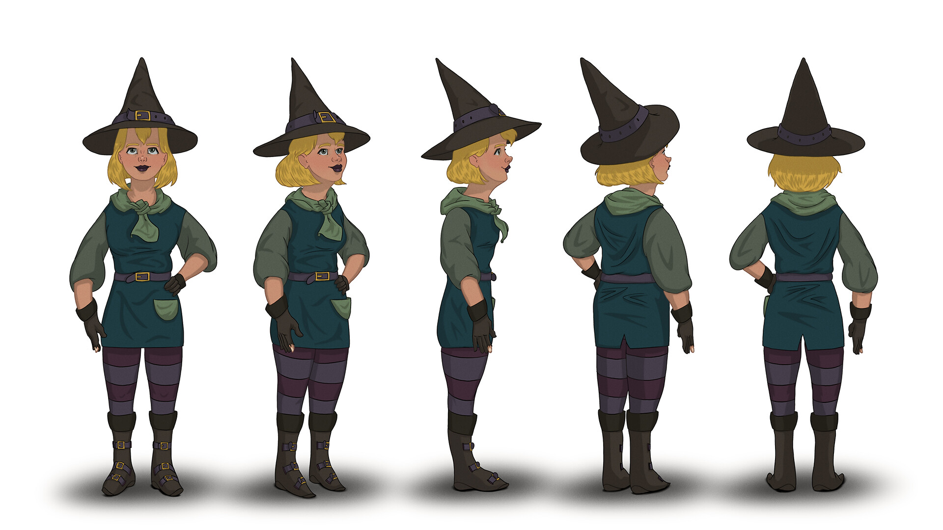 ArtStation - Witch Character Rotation