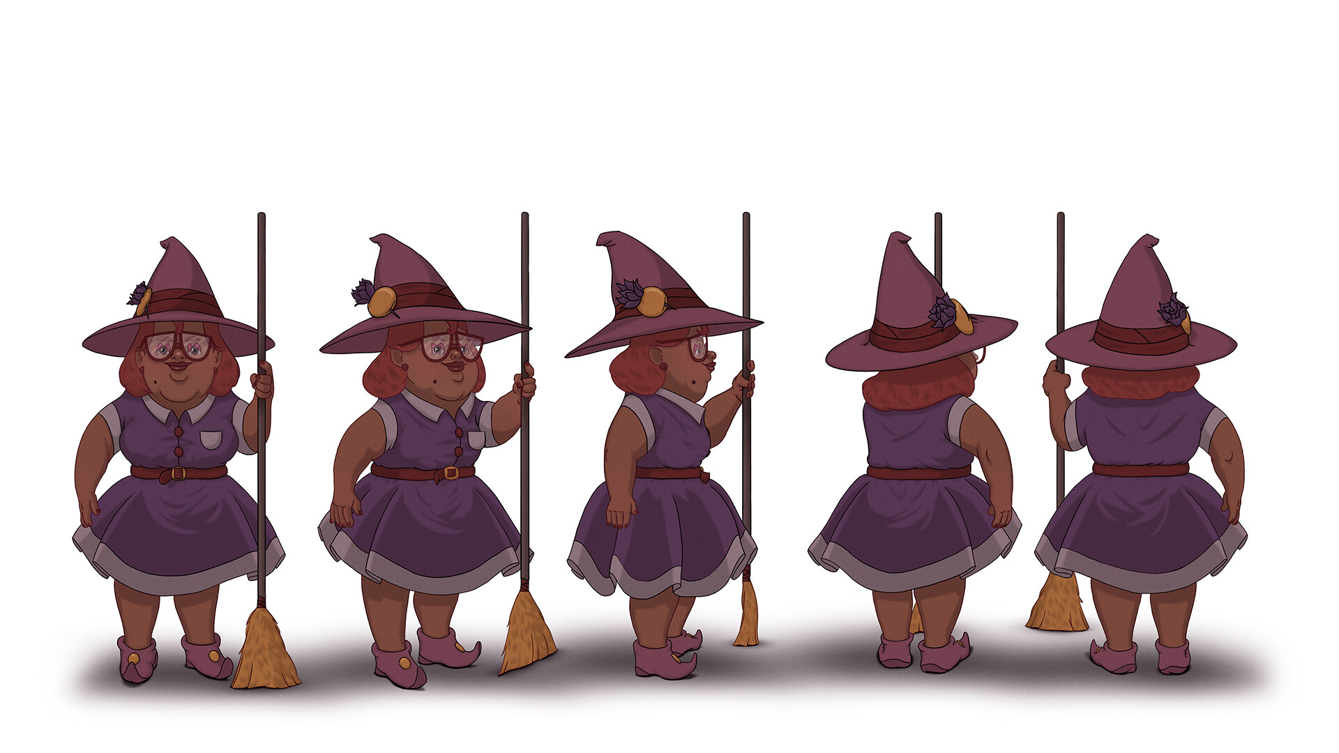 ArtStation - Witch Character Rotation