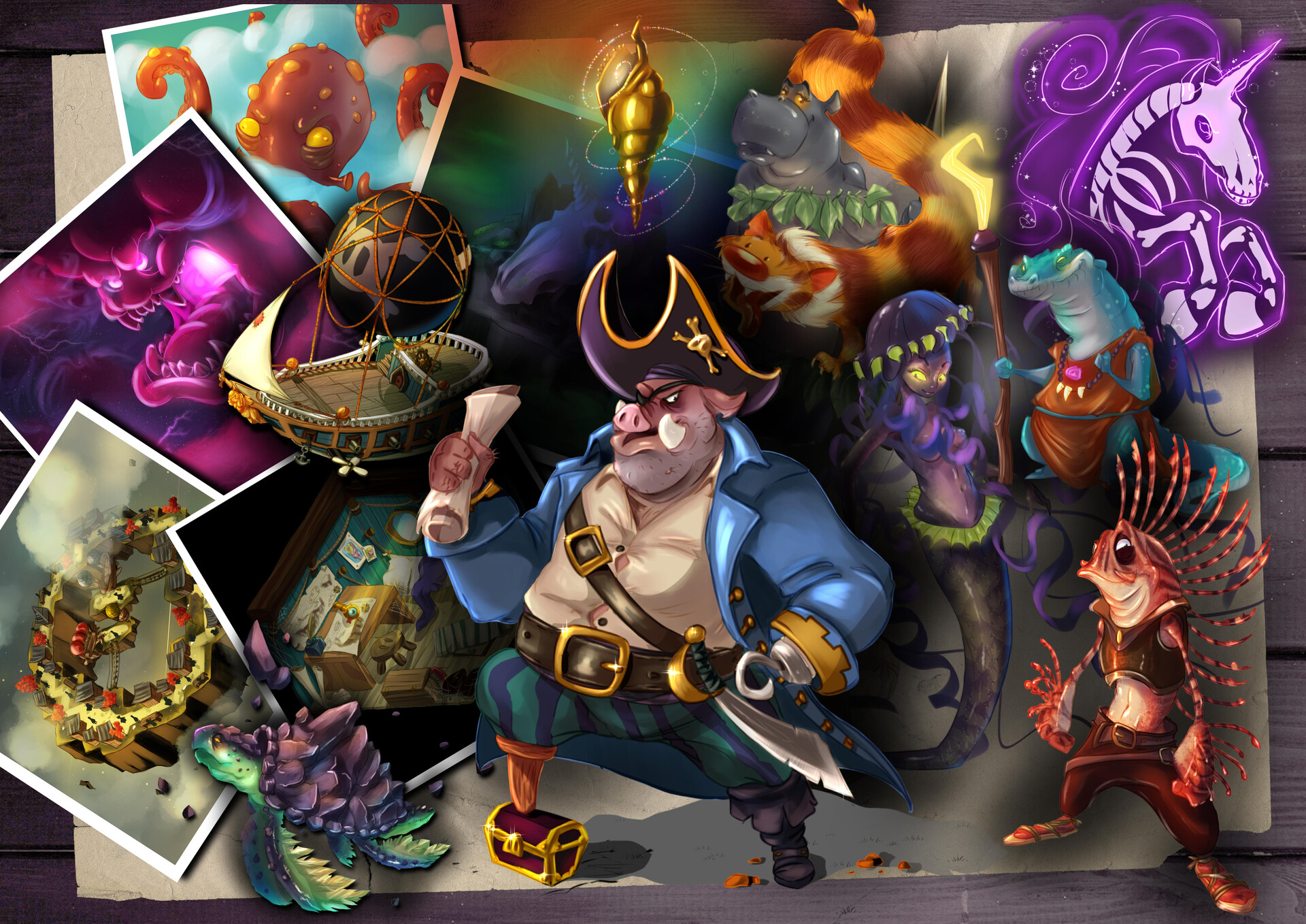 ArtStation - Pirates (PIGrates)