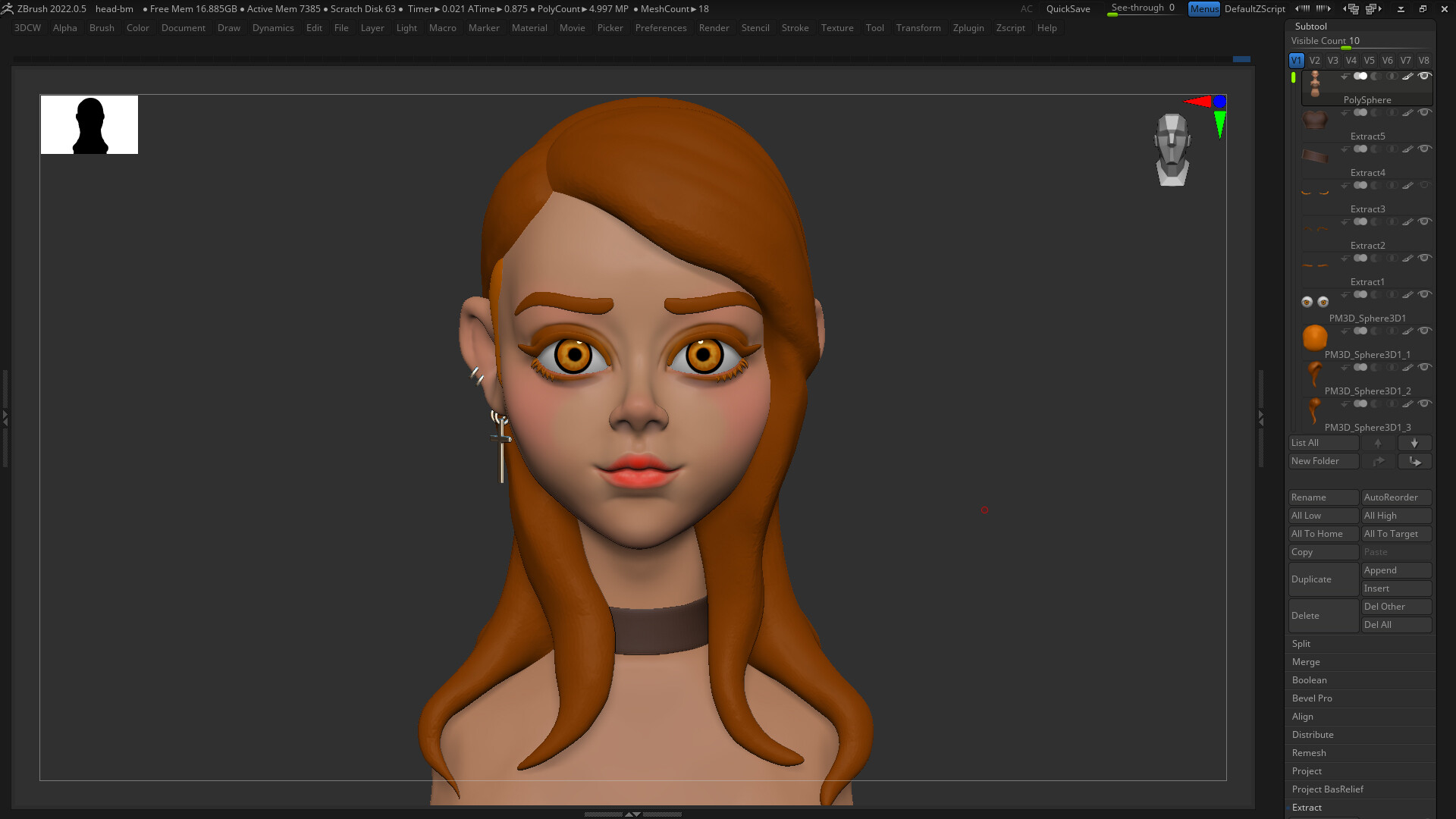 3D Store - ZBrush & Blender Character Models Download - Sculpting ...