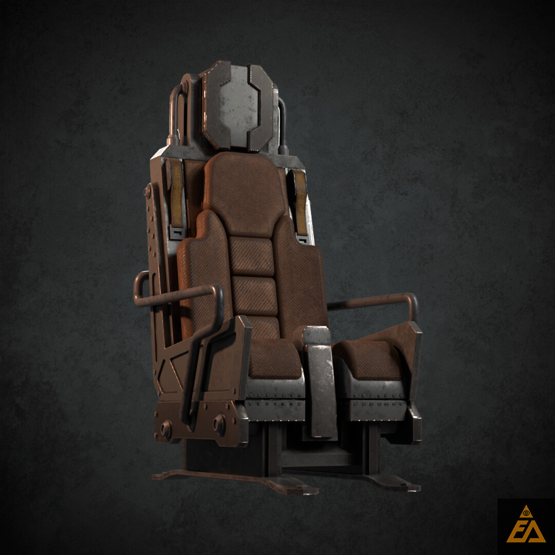 ArtStation - Sci-fi Seat
