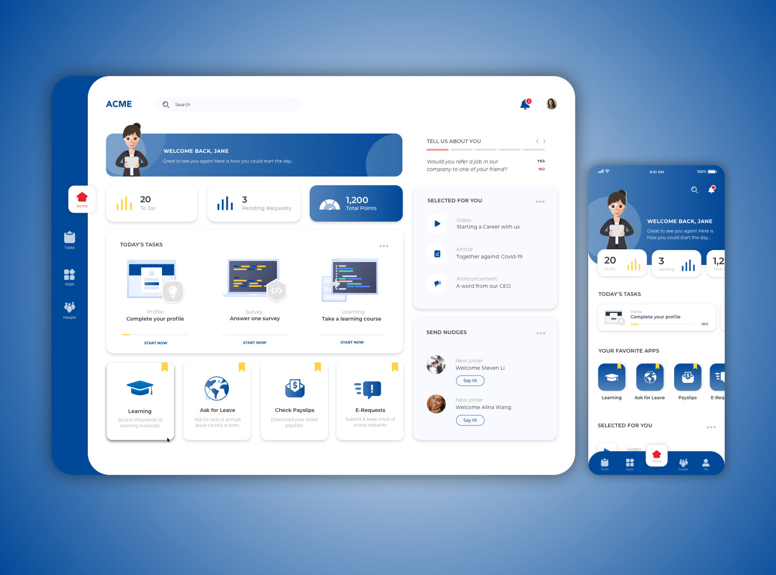ArtStation - Interactive Portal with Task & Social Features | Product ...