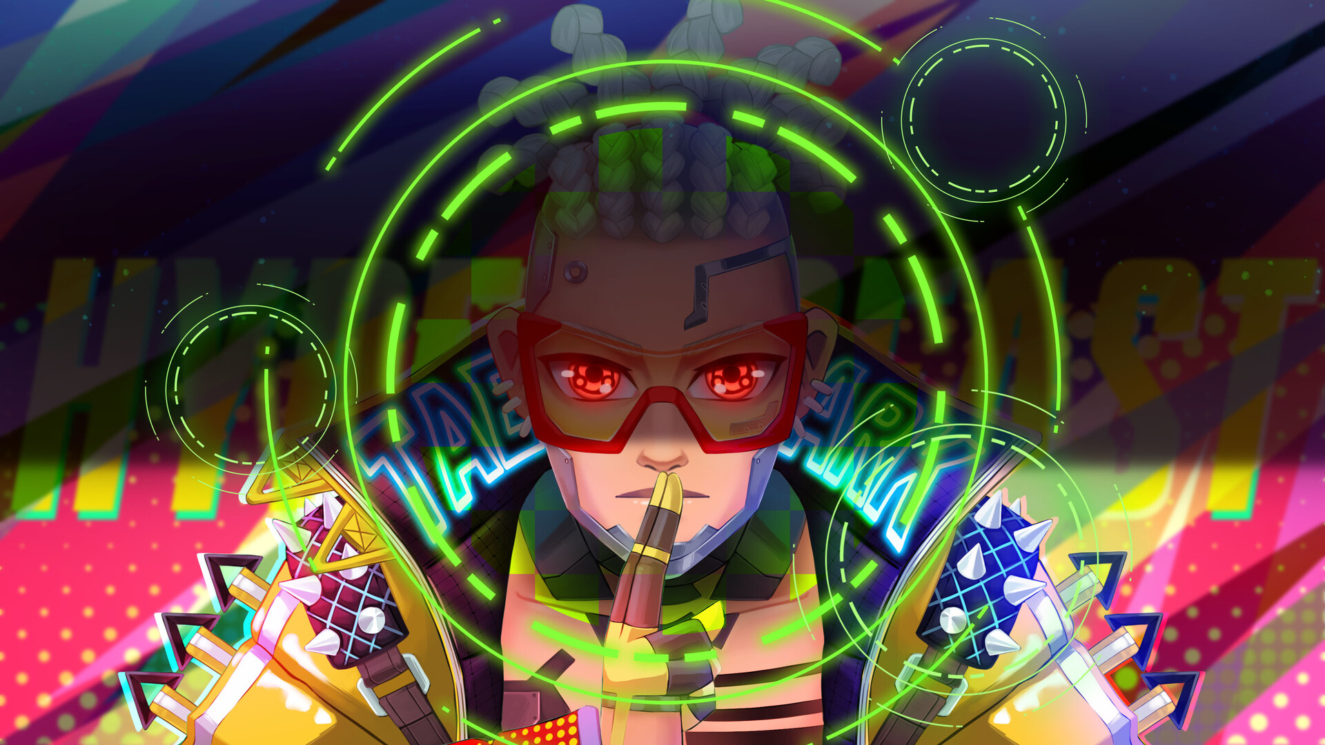 ArtStation - Apex Legends Crypto Animated Sharingan