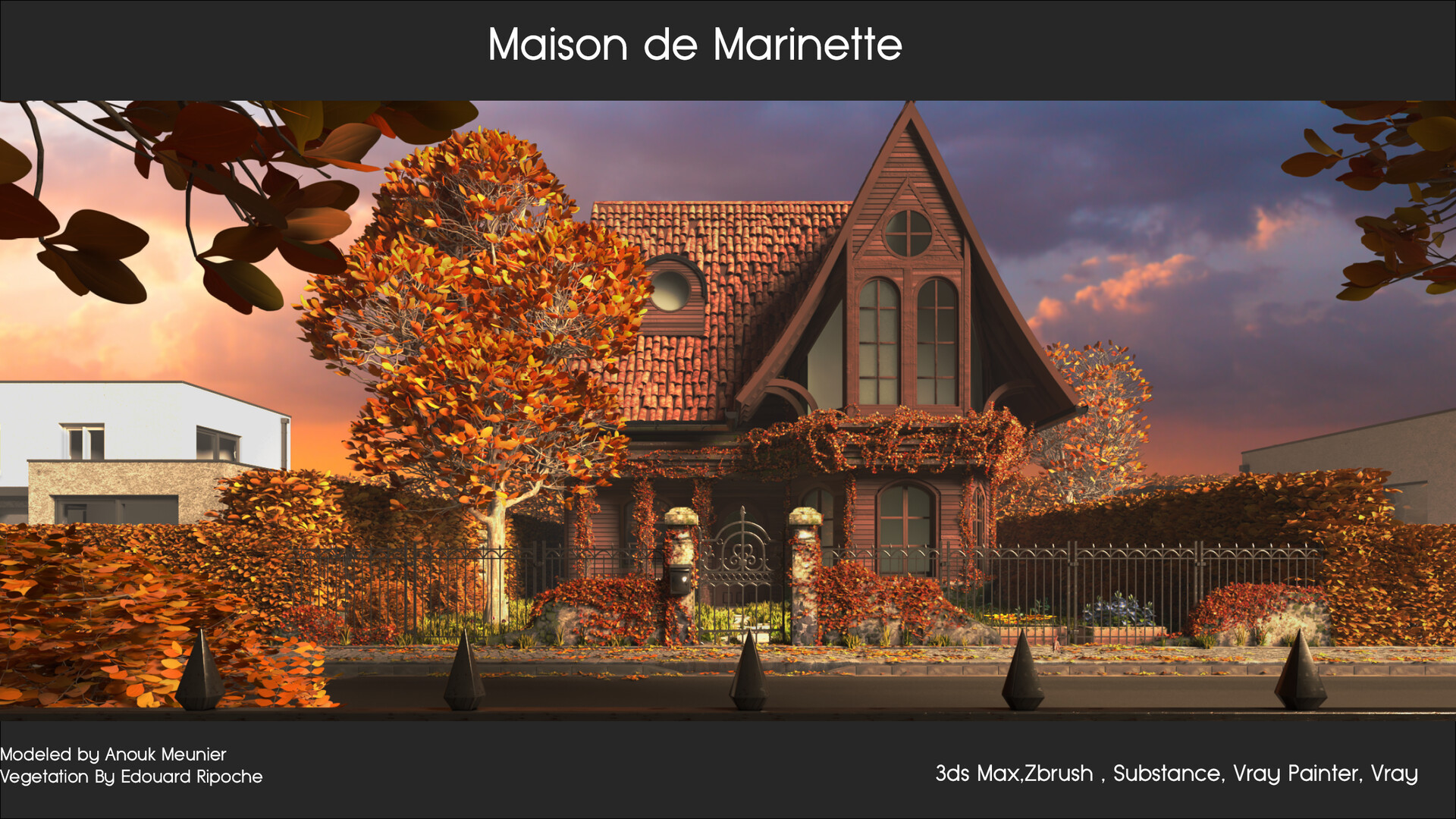 ArtStation - Marinette's House