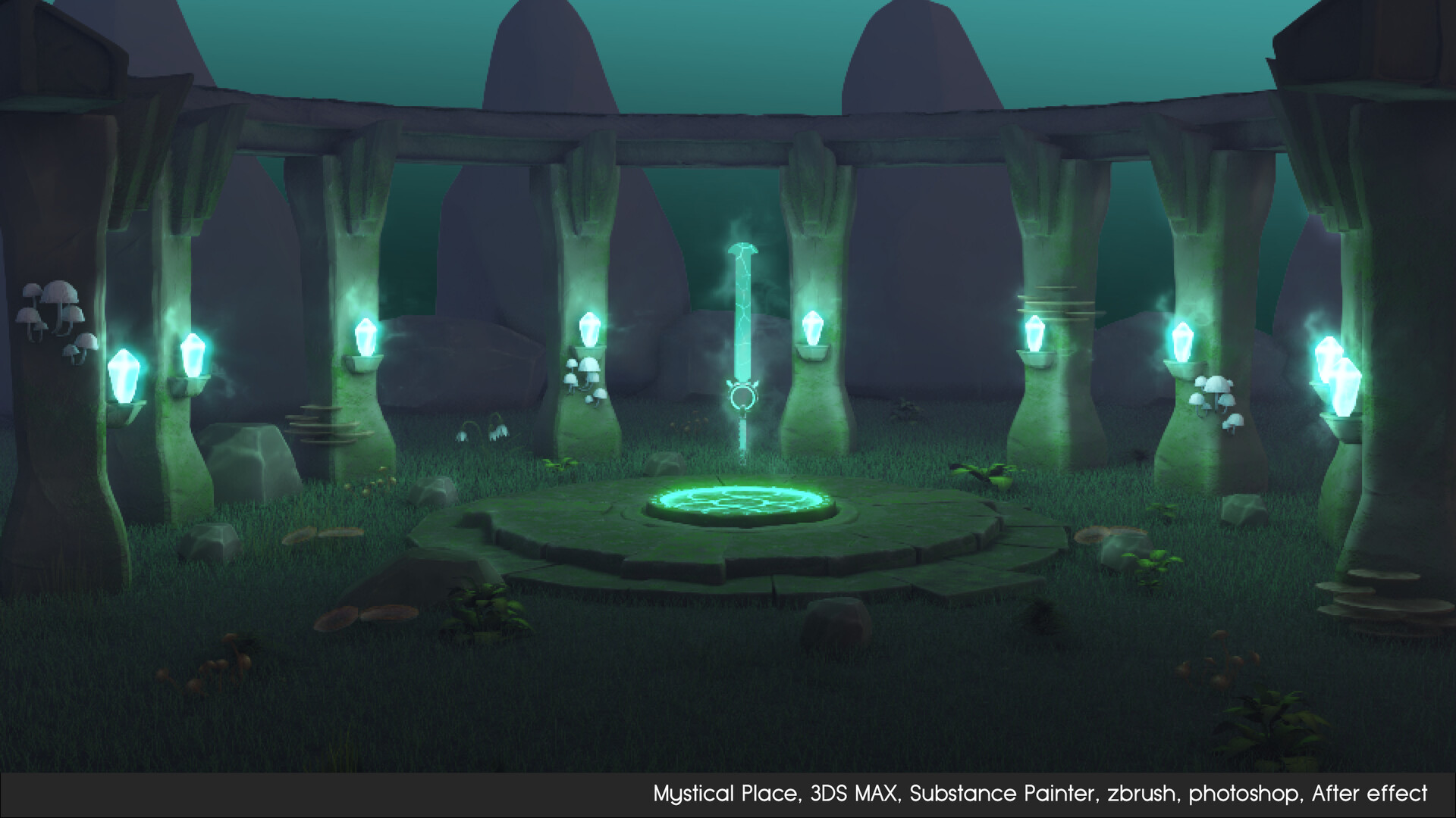 ArtStation - Mystical Place