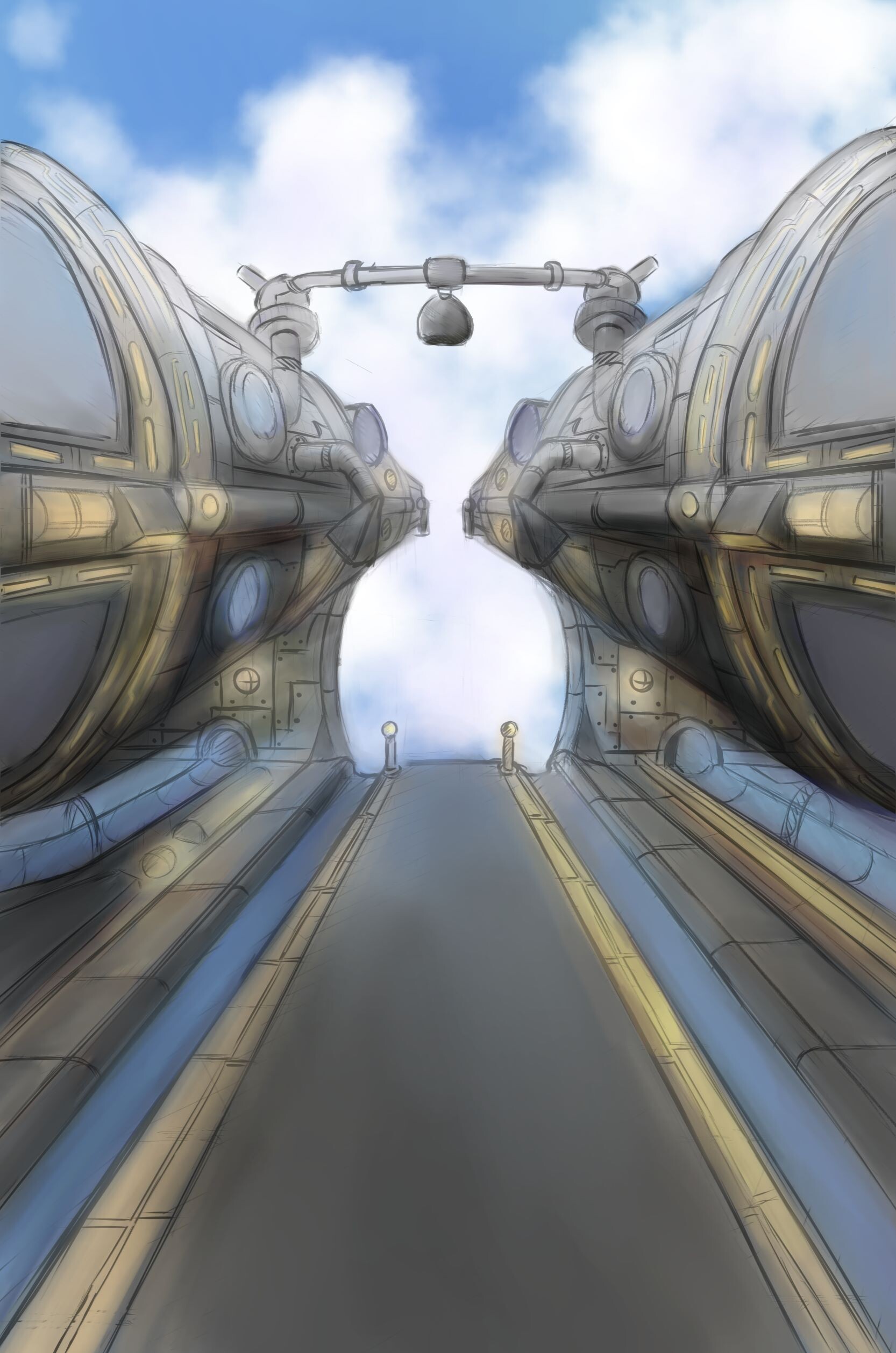 ArtStation - skyship