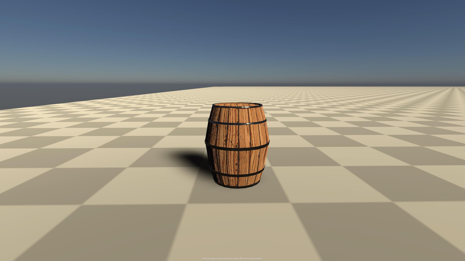 ArtStation - Simple medieval barrel.