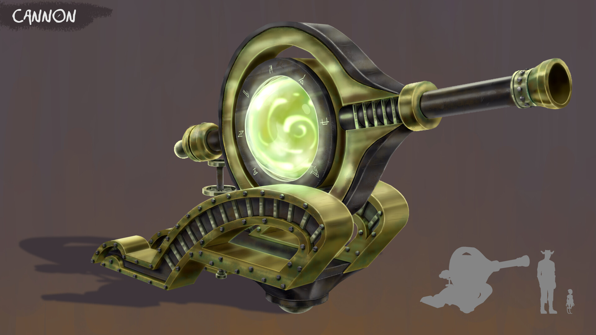 ArtStation - Visual Development Wordless Cannon