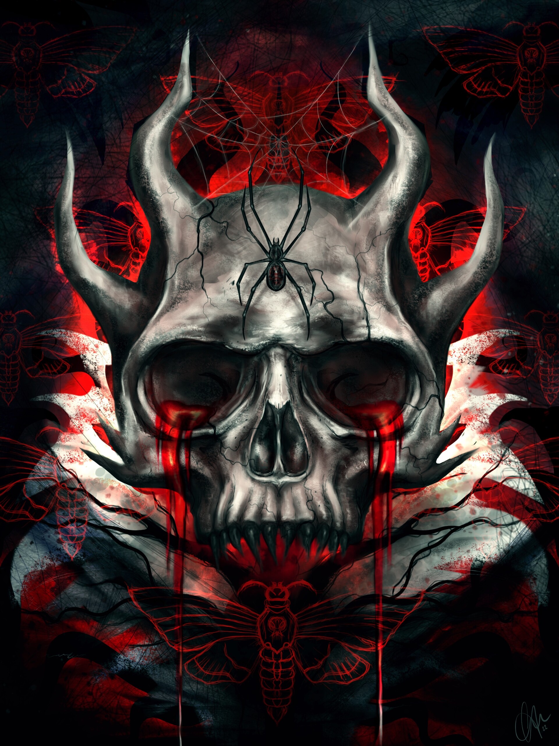 ArtStation - Moth man