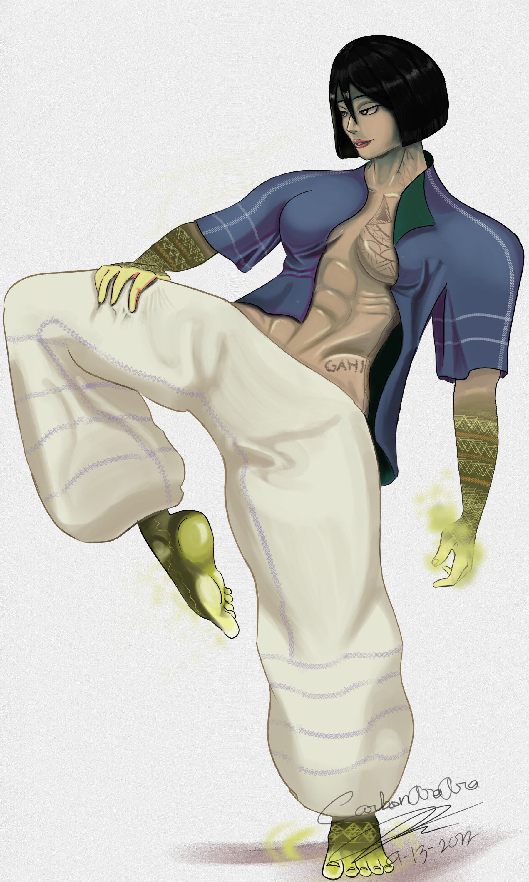 ArtStation - Character Design 1: Native Superhero