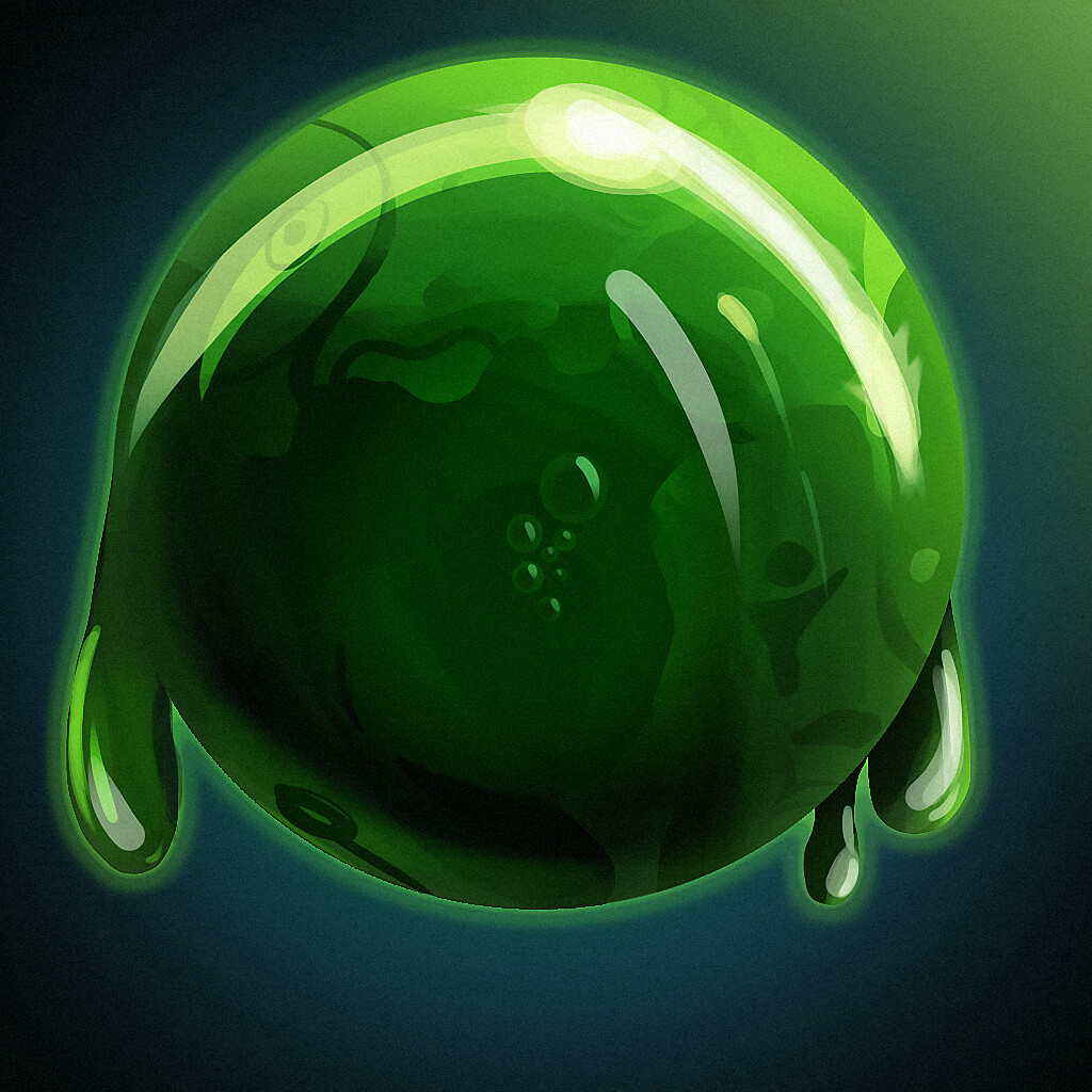ArtStation - Eleventh day : Slime