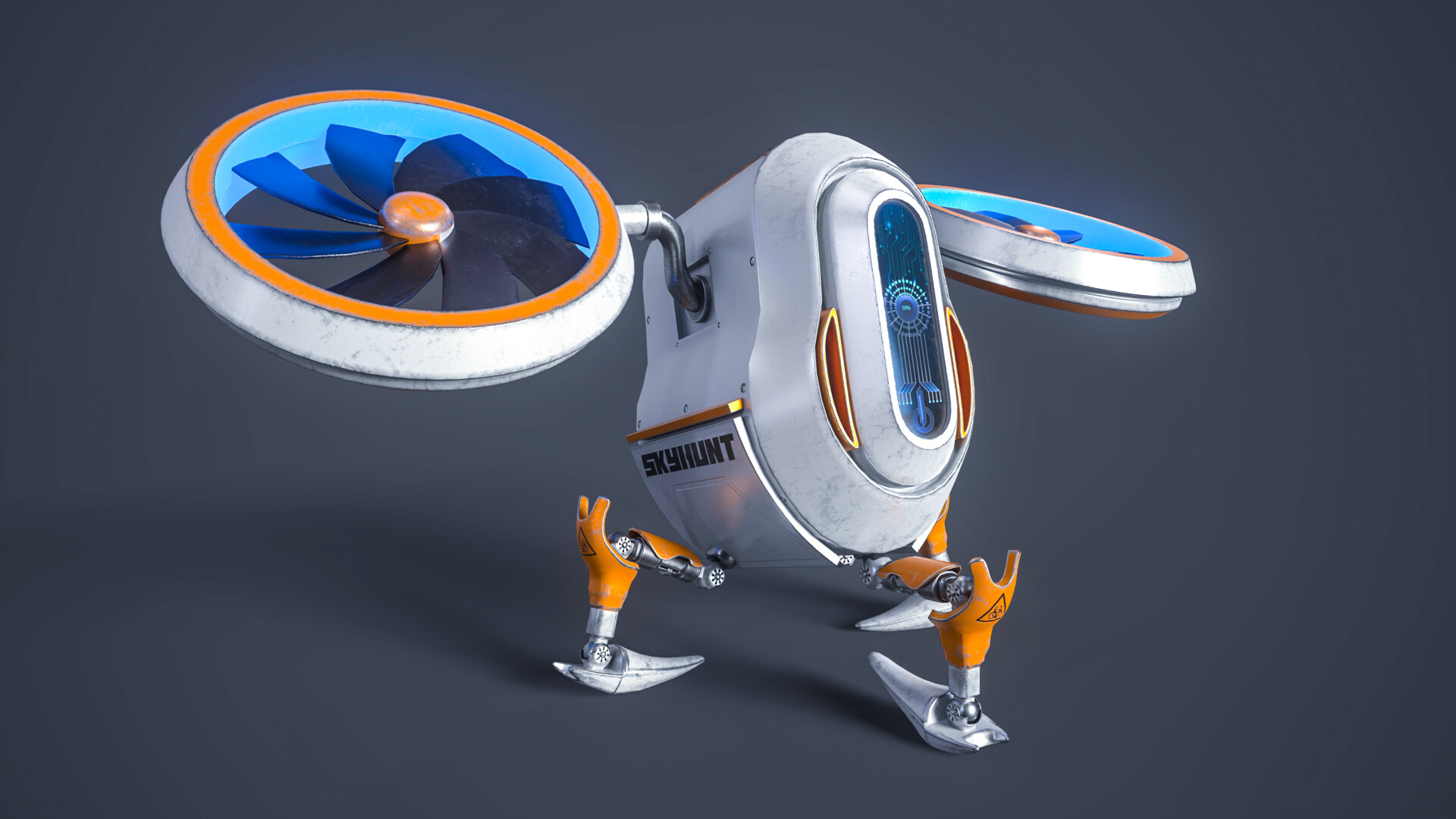 ArtStation - Sci-Fi Drone