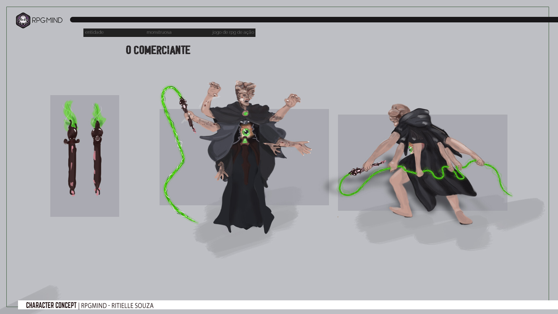 ArtStation - World building RPG - character concept