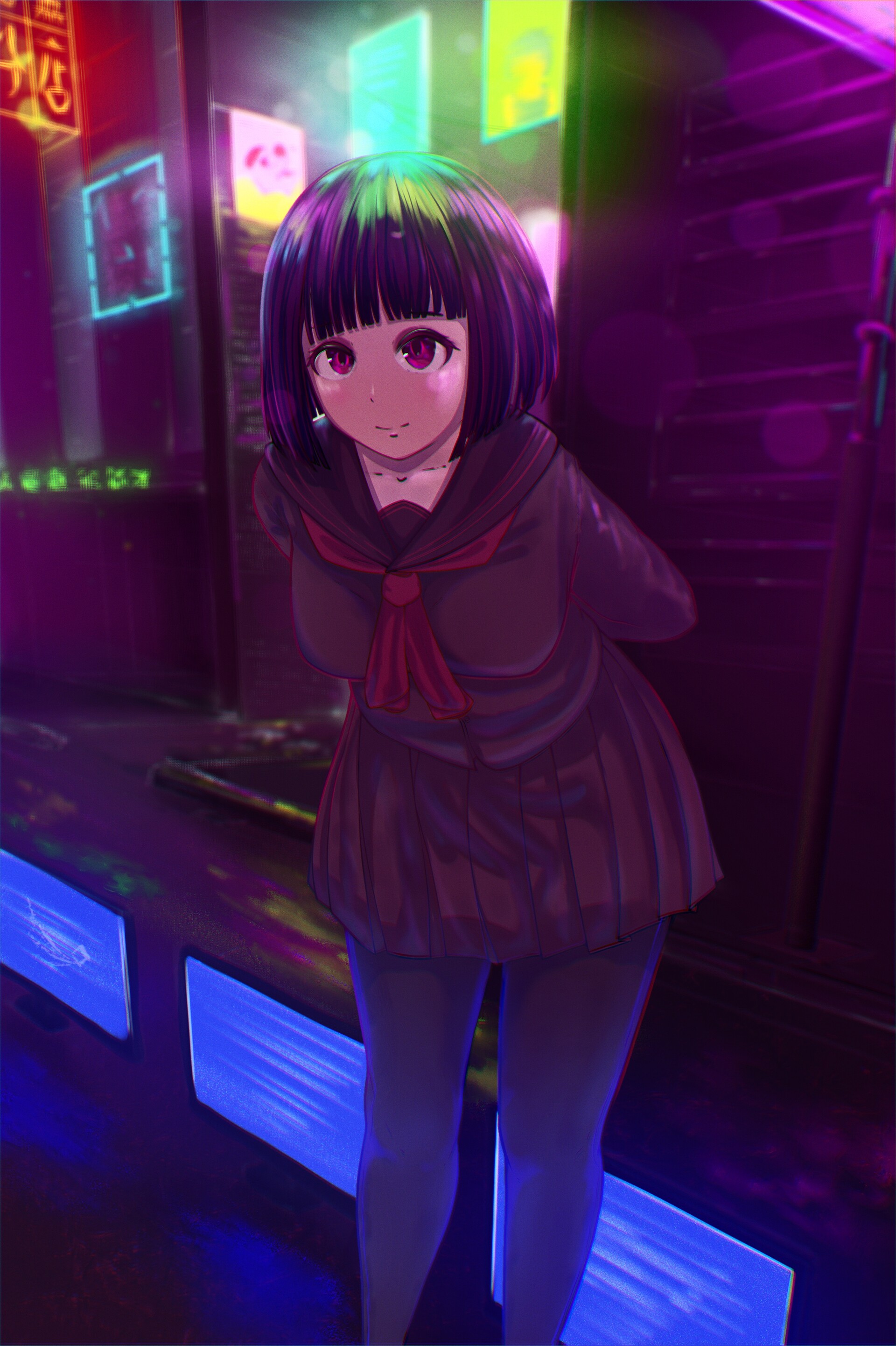 ArtStation - Anna Graem, VA-11 Hall-A