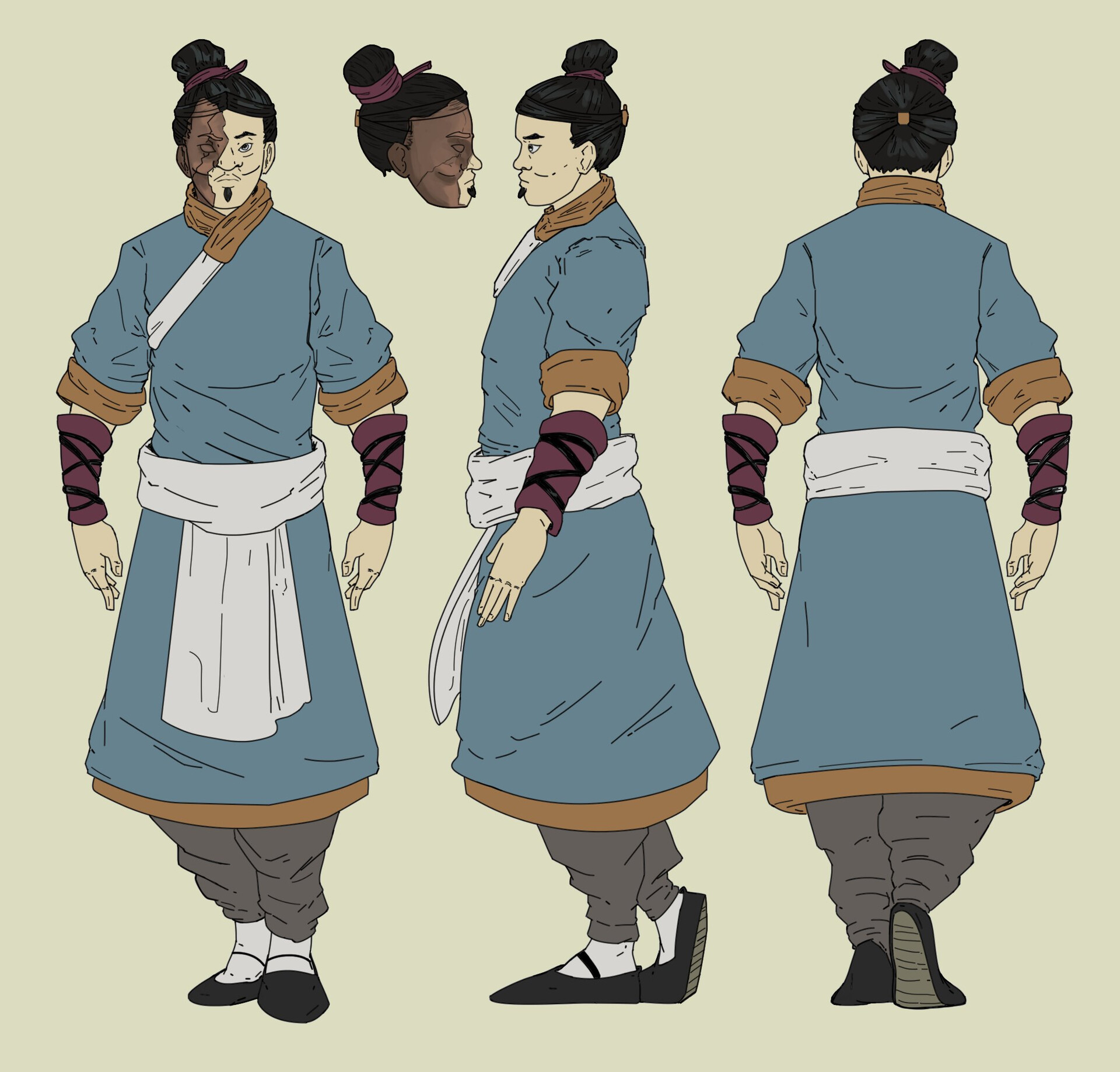 ArtStation - Terracotta Character Design and exploration.