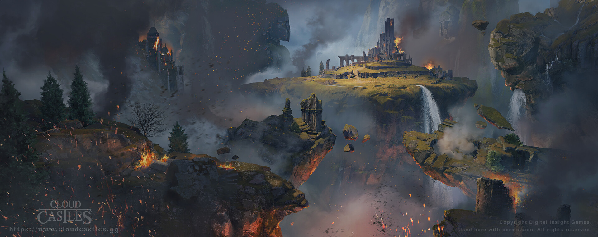 ArtStation - Cloud Castles - Broken World (prequel)