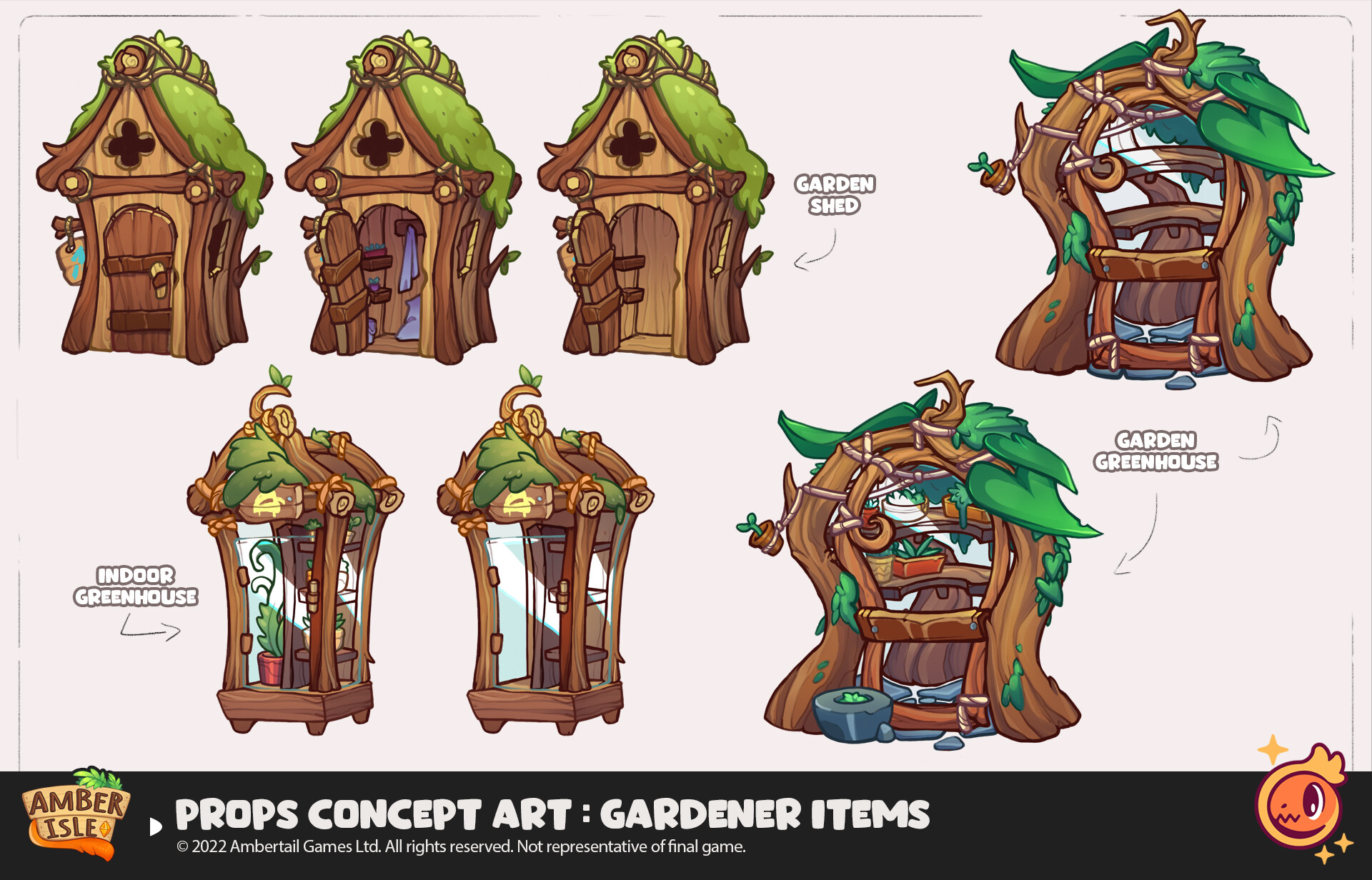 Inès Rotzinger - Amber Isle - Gardener Props - Coastal & Moutain Props