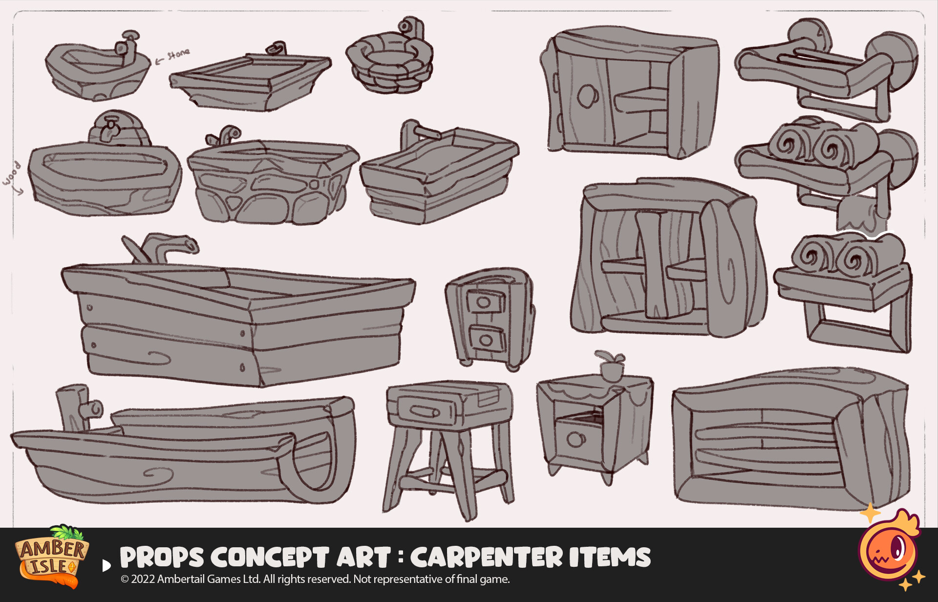 Inès Rotzinger - Amber Isle - Carpenter Props