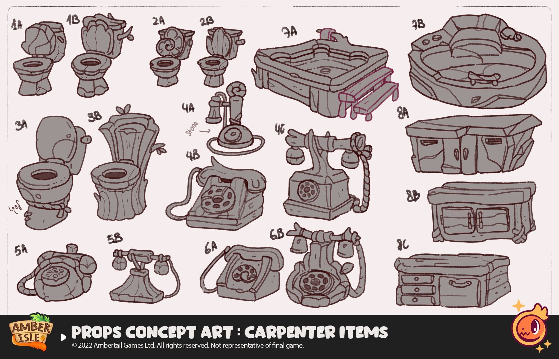 Inès Rotzinger - Amber Isle - Carpenter Props