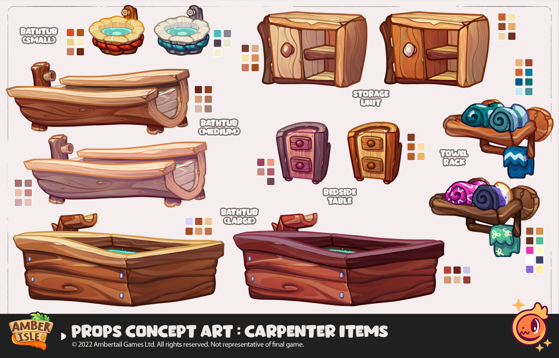 small items amber isle